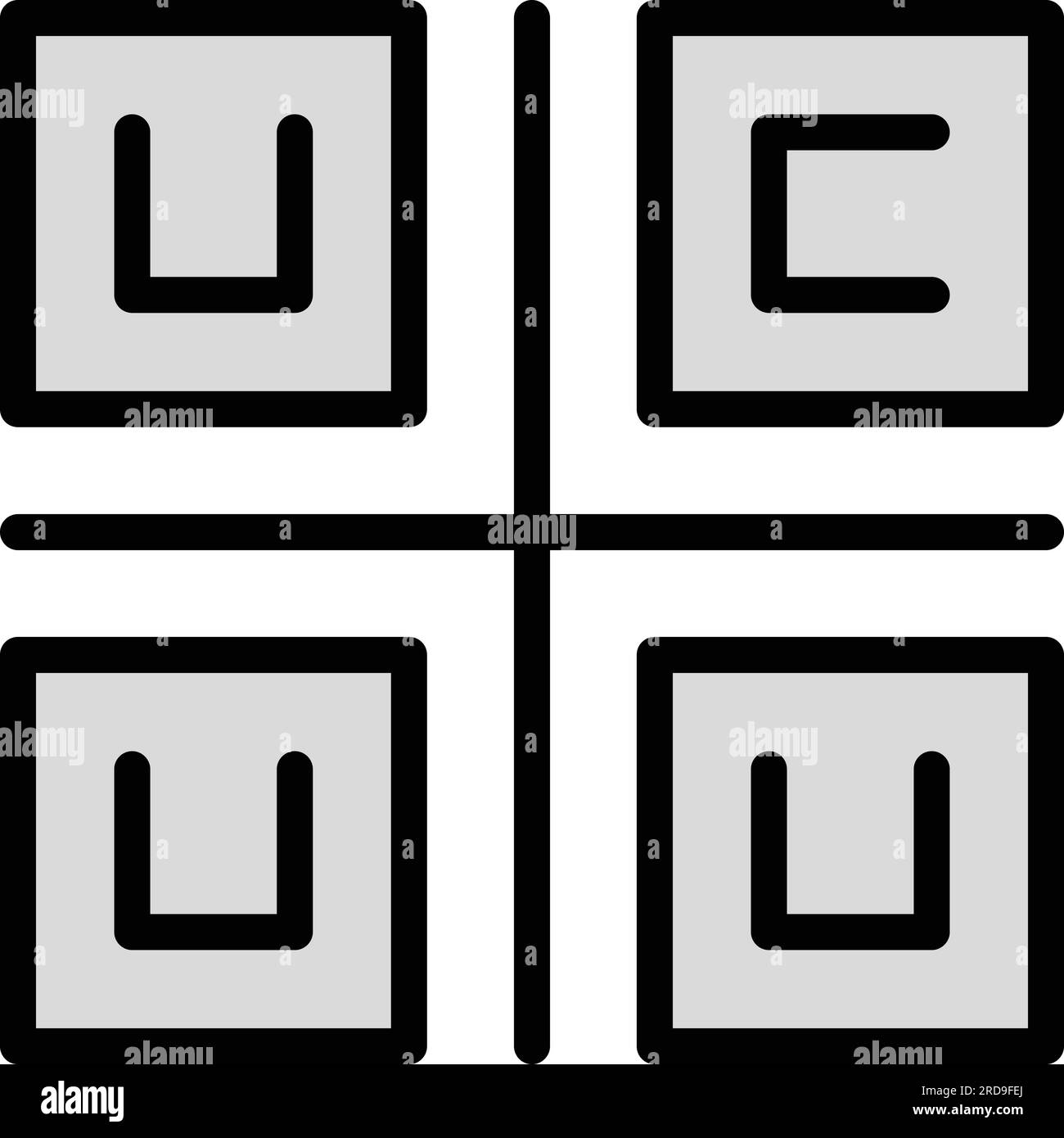 Payment Qr Icon Outline Vector Scan Code Mobile Scanner Color Flat Stock Vector Image And Art