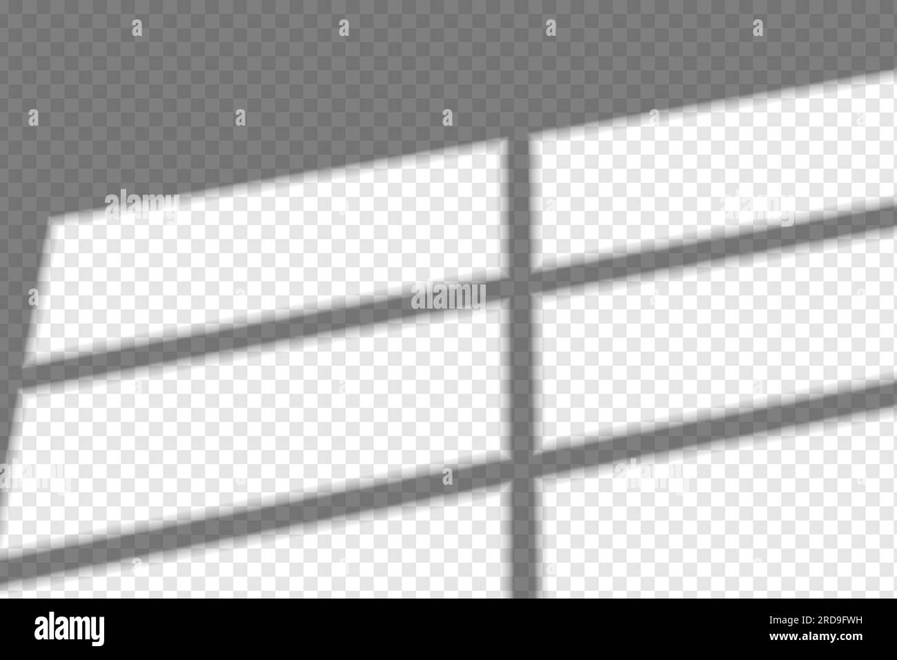 Shadow overlay effect. Soft realistic shadow. Vector Stock Vector Image ...