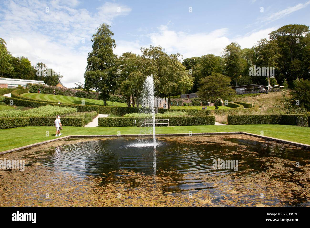 Bathing Pond at The Newt, Bruton/Castle Cary Somerset Stock Photo - Alamy