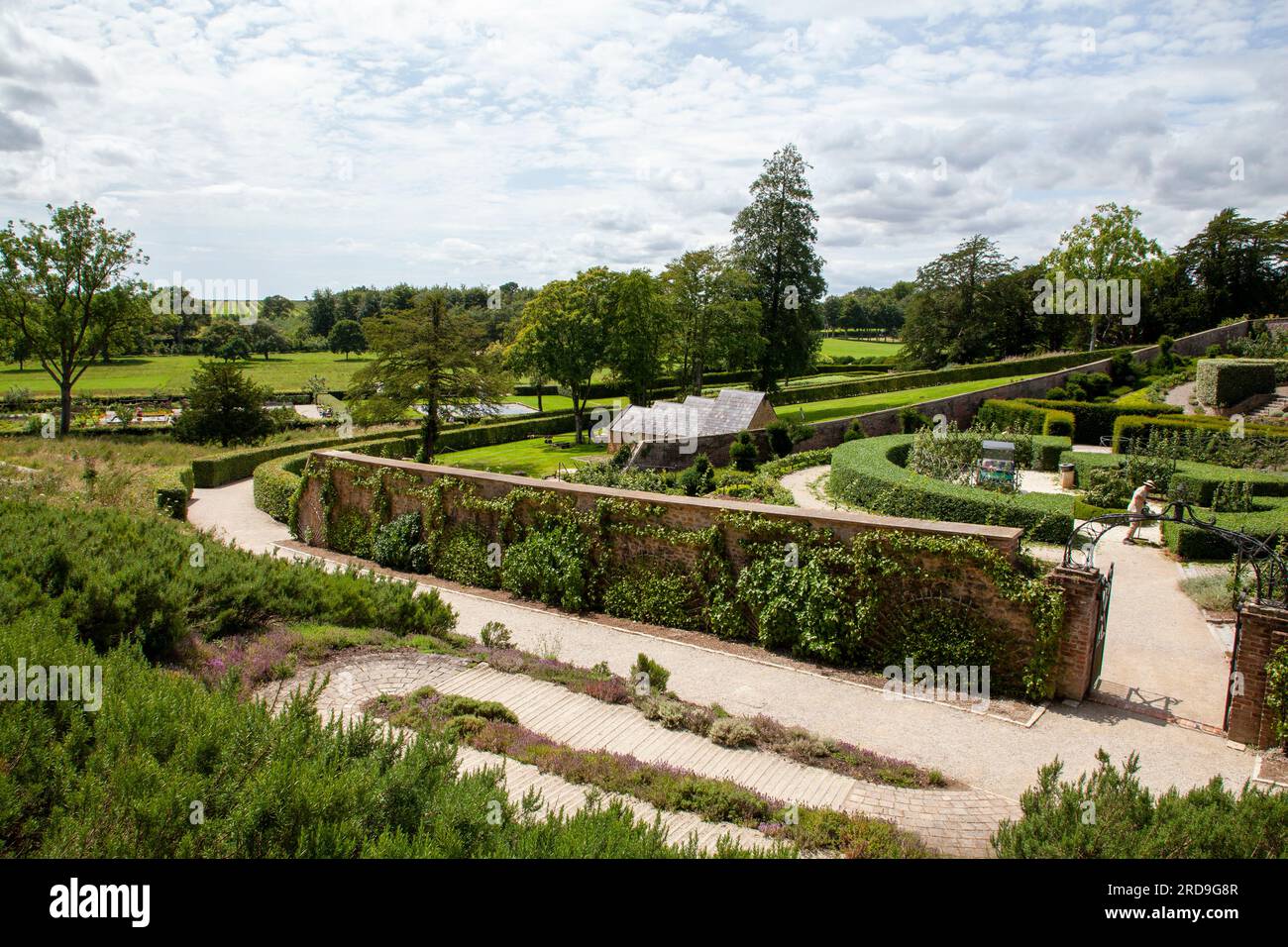 Parabola at The Newt, Bruton/Castle Cary Somerset Stock Photo - Alamy