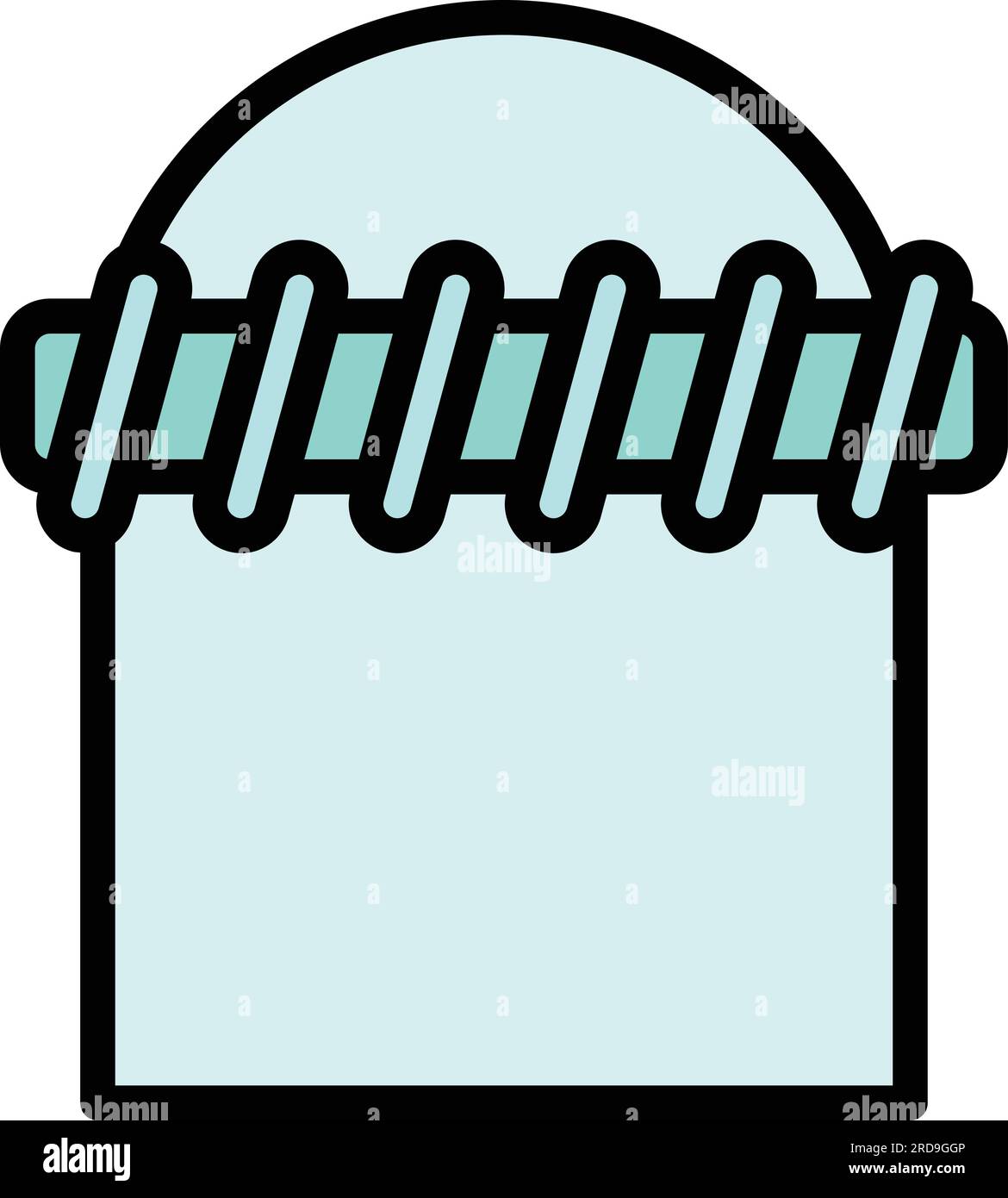 Muslim cap icon outline vector. Islam prayer. Ramadan hat color flat ...