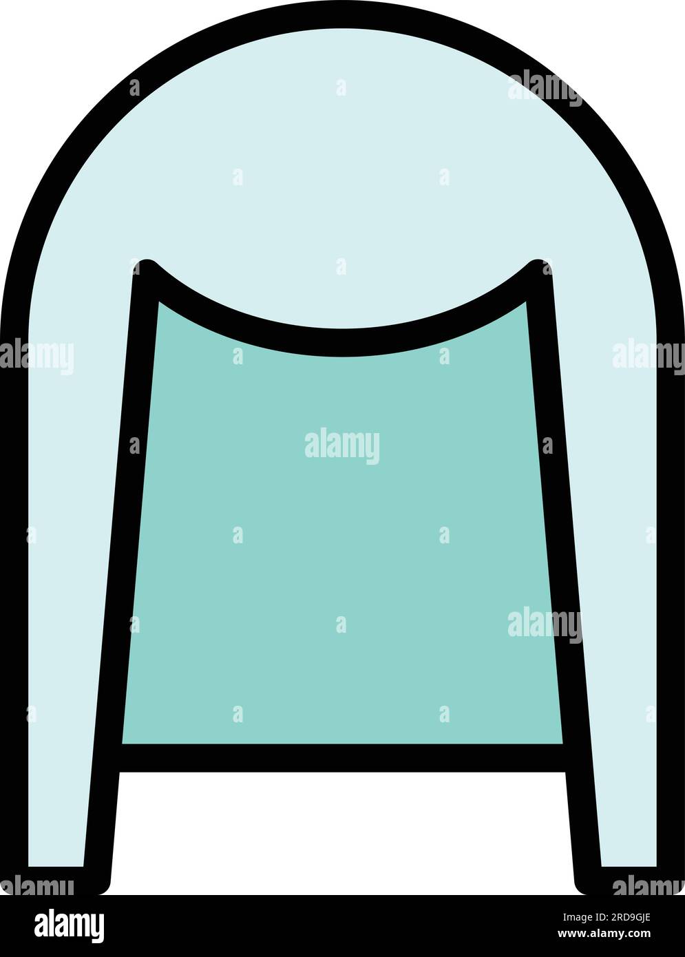 Fashion turban icon outline vector. Pagdi hat. Arabian sikh color flat ...