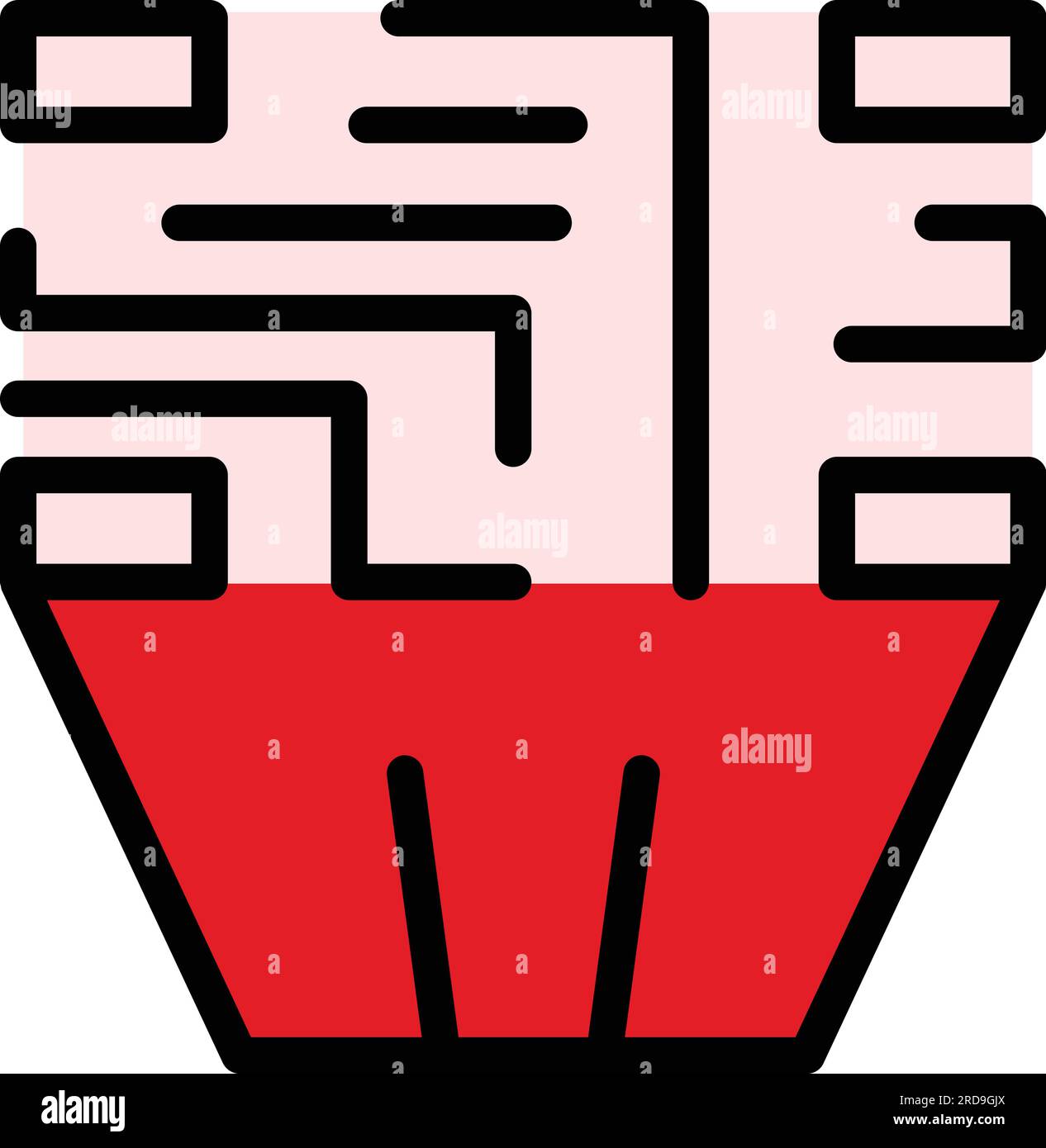 Qr Scanner Icon Outline Vector Scan Code Bar Reader Color Flat Stock Vector Image And Art Alamy