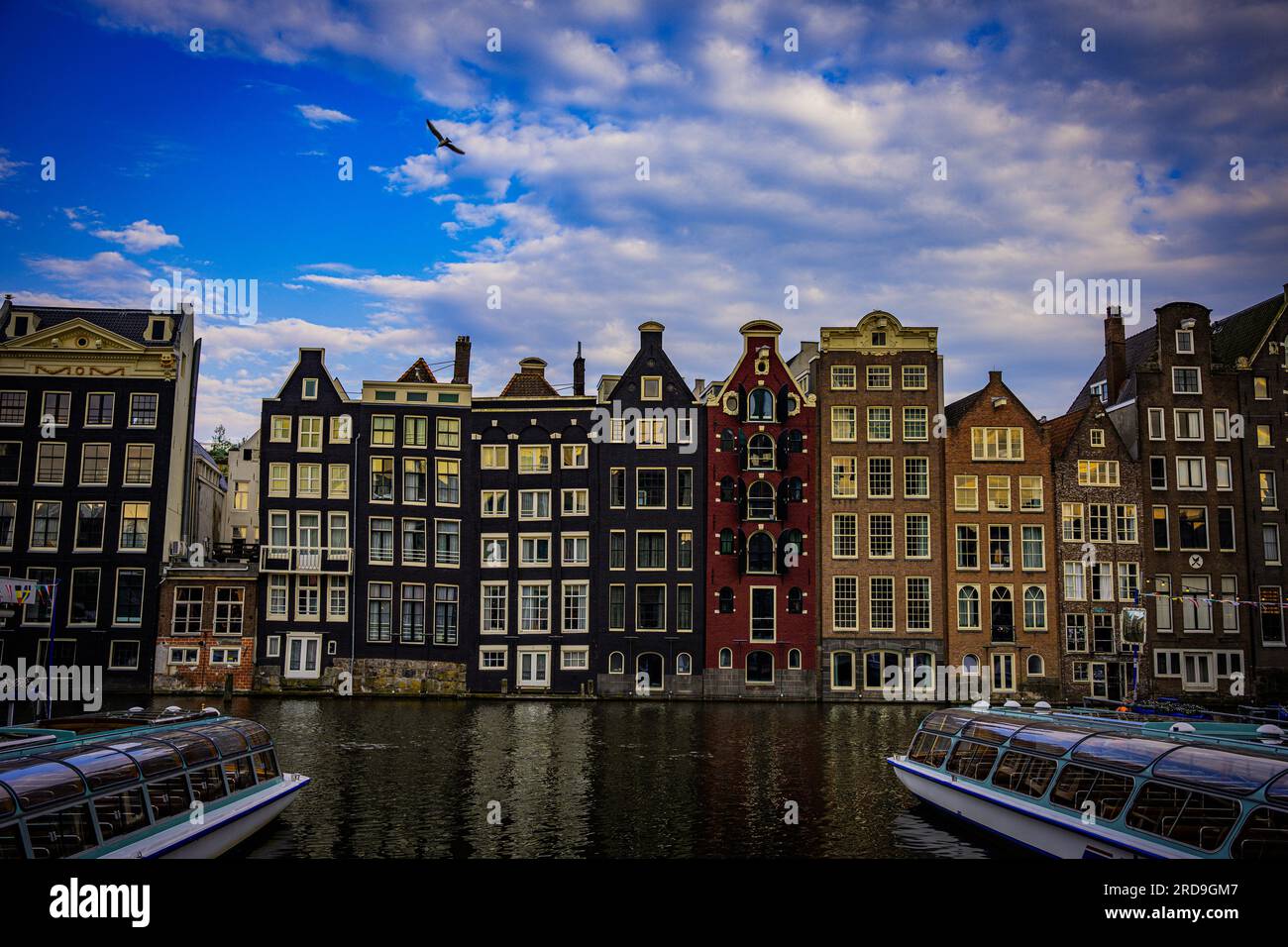 Colourful buildings in Amsterdam, Netherlands Stock Photo - Alamy