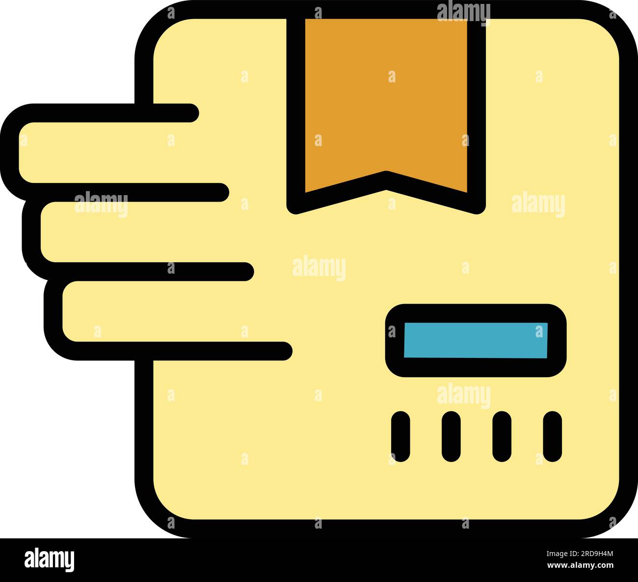 Box shipping icon outline vector. Package delivery. Cargo transport ...