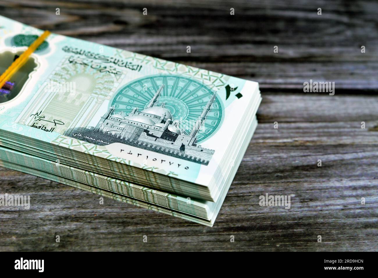 new Egyptian 20 EGP LE twenty polymer pounds cash money banknote bill ...