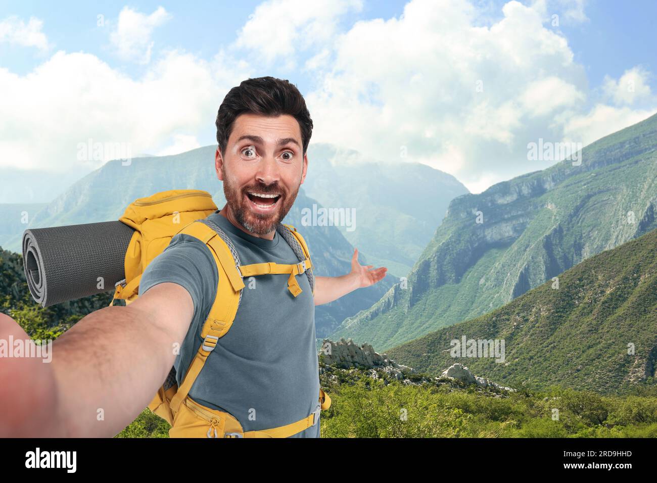 Backpack tourist mexico hi-res stock photography and images - Alamy