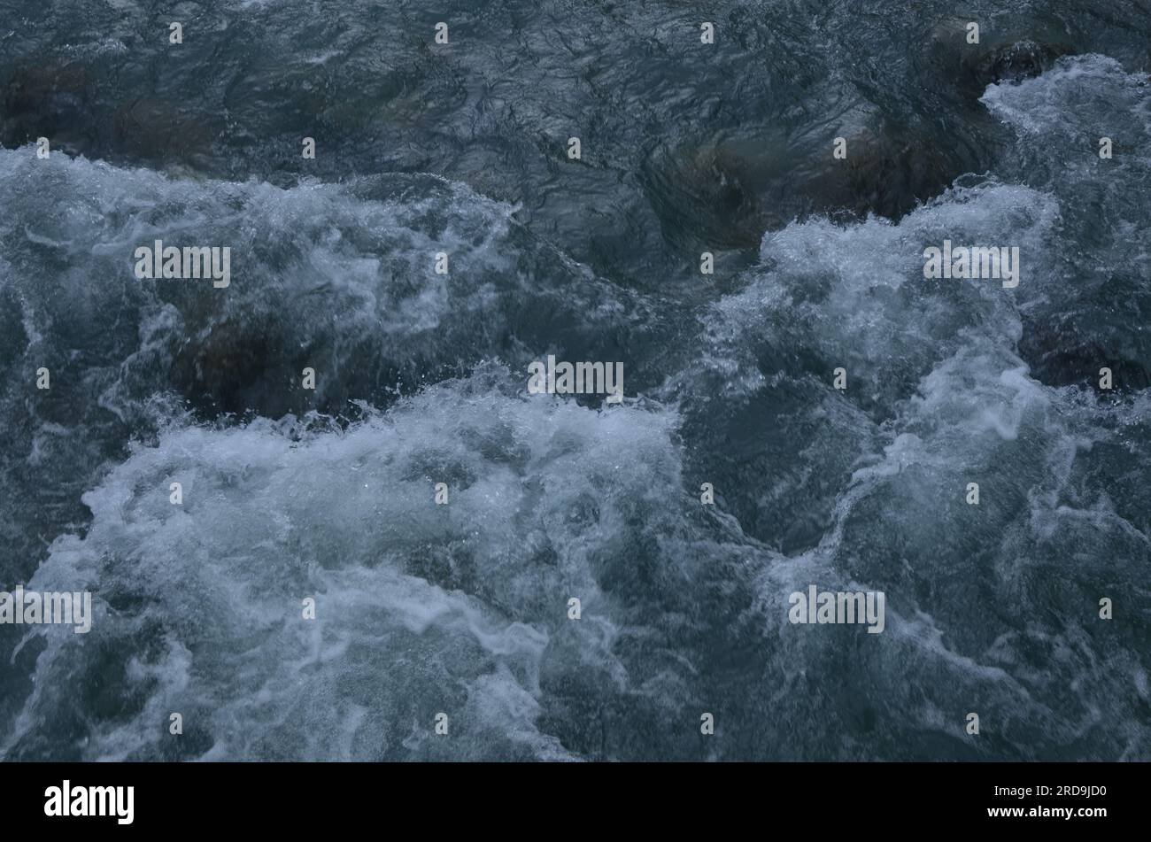 Running flow of clean water, above view Stock Photo - Alamy