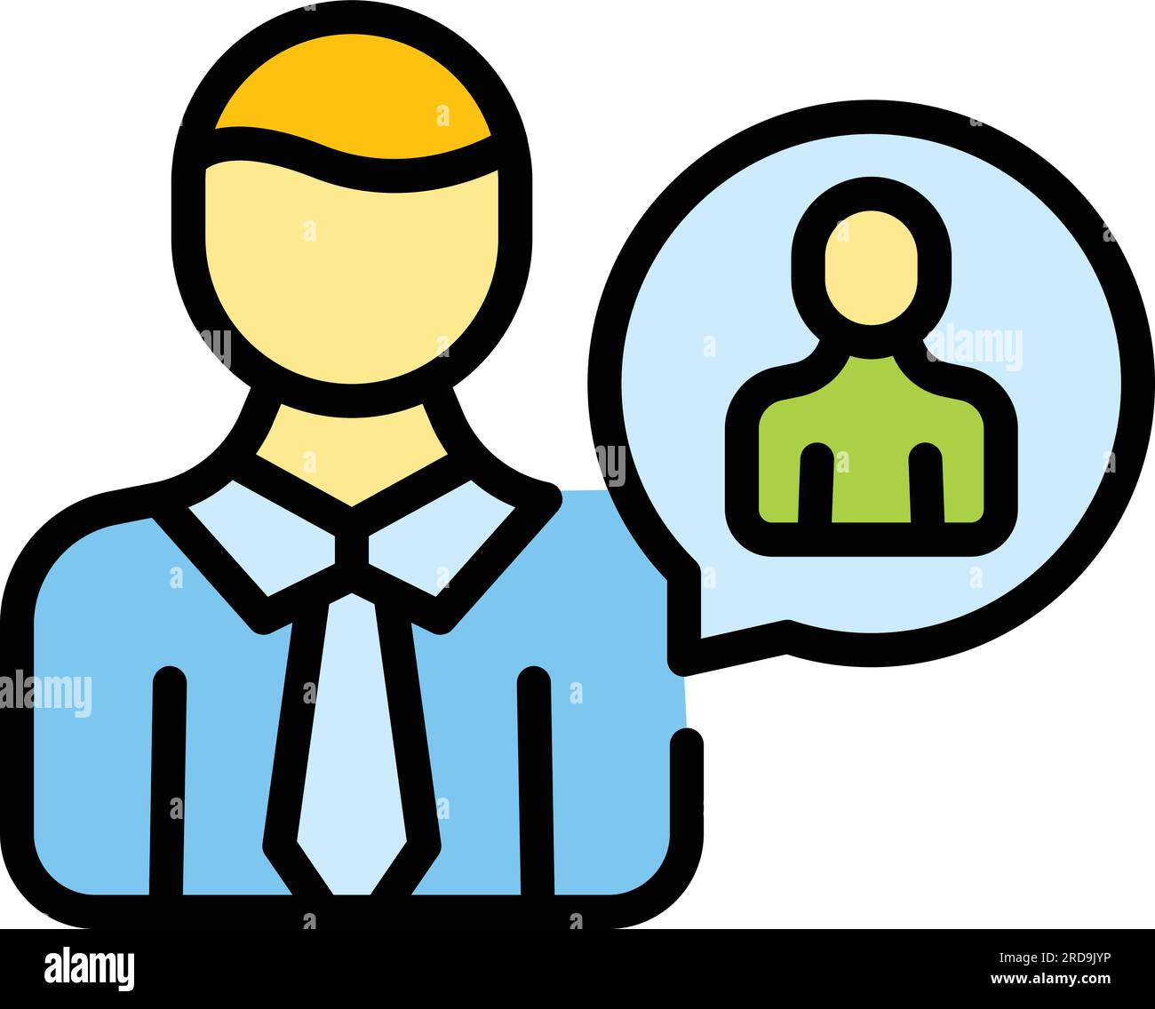 Customer service icon outline vector. Help center. Support operator ...