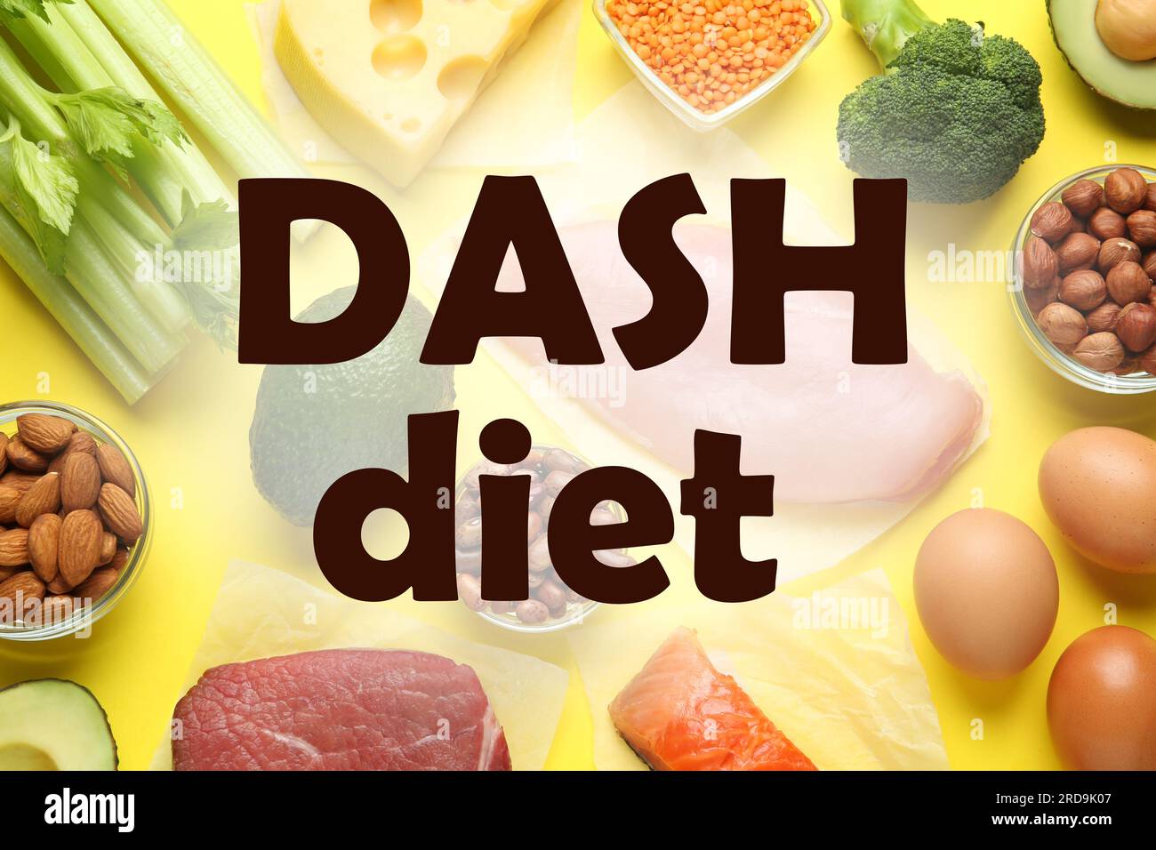Dash diet menu hi-res stock photography and images - Alamy
