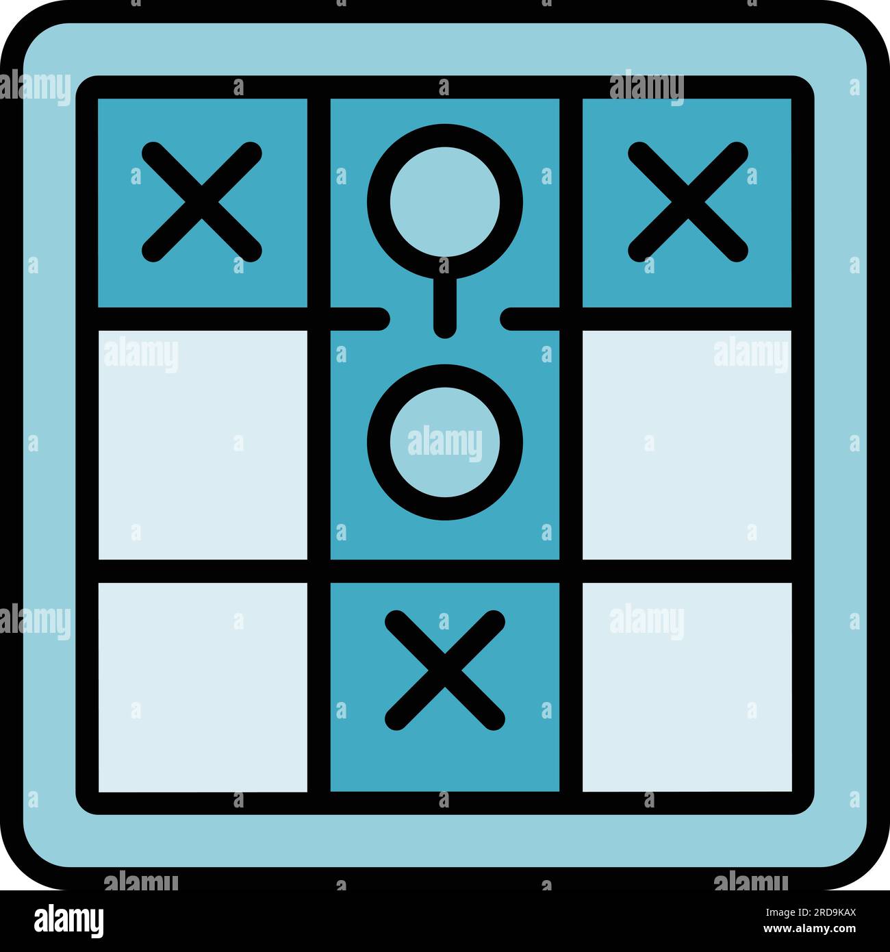 Visual game icon outline vector. Sensory process. Health information ...