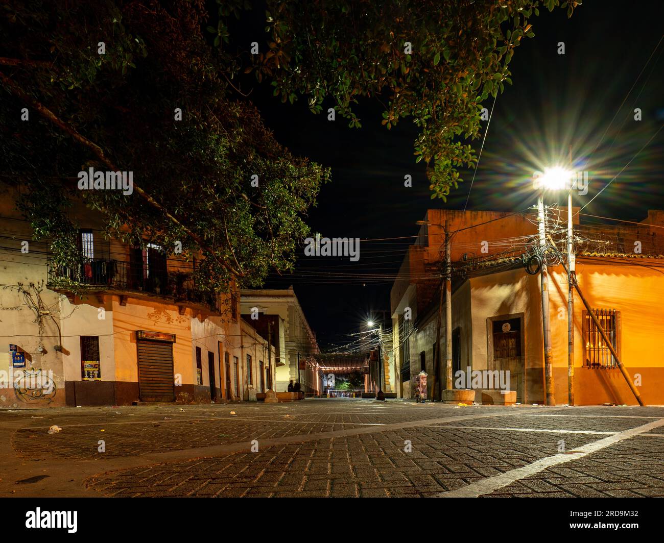 Tegucigalpa, Francisco Morazan, Honduras - December 11, 2022: Empty Old ...