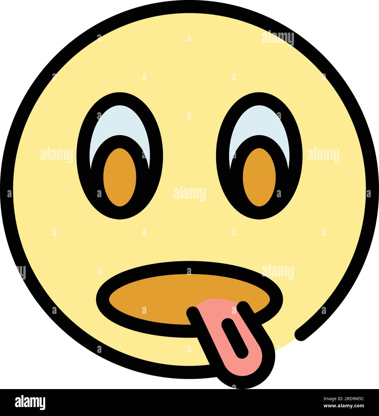 Dizziness illness icon outline vector. Dizzy headache. Pain vertigo ...