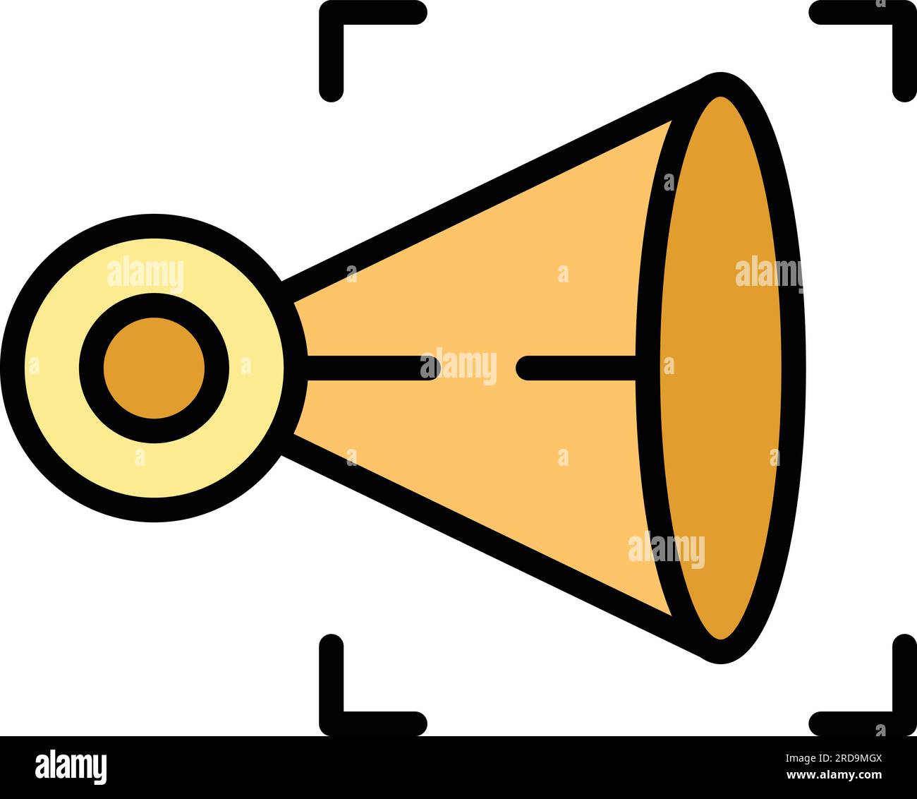 Visual health icon outline vector. Sensory perception. Cognitive ...