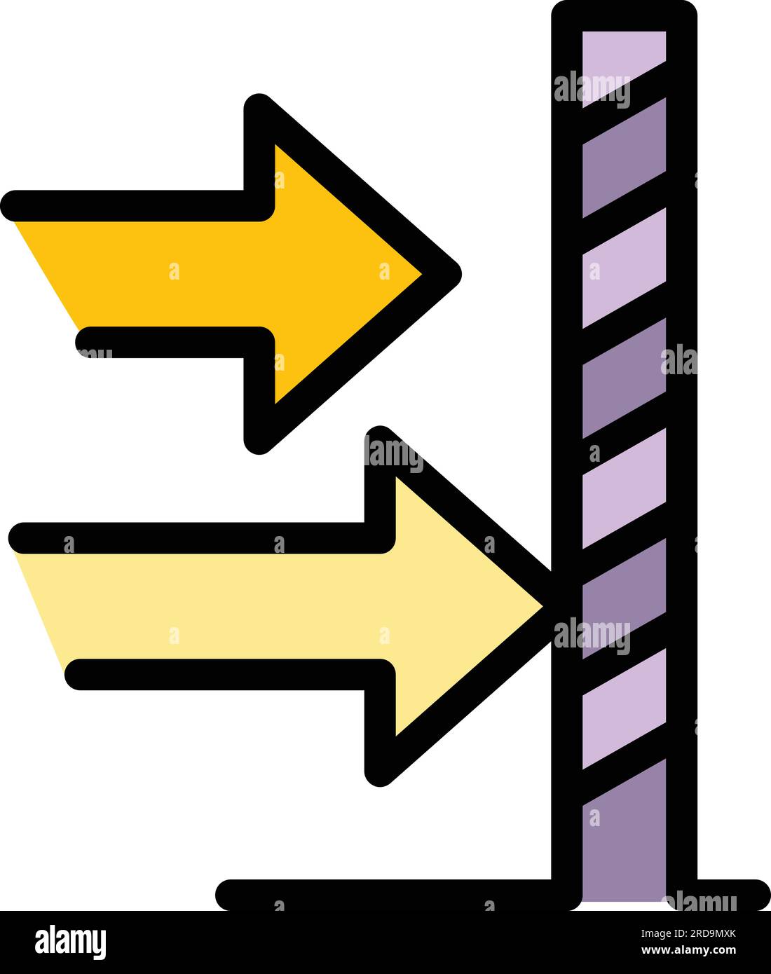 Avoid public place icon outline vector. Social distance. Stay home ...