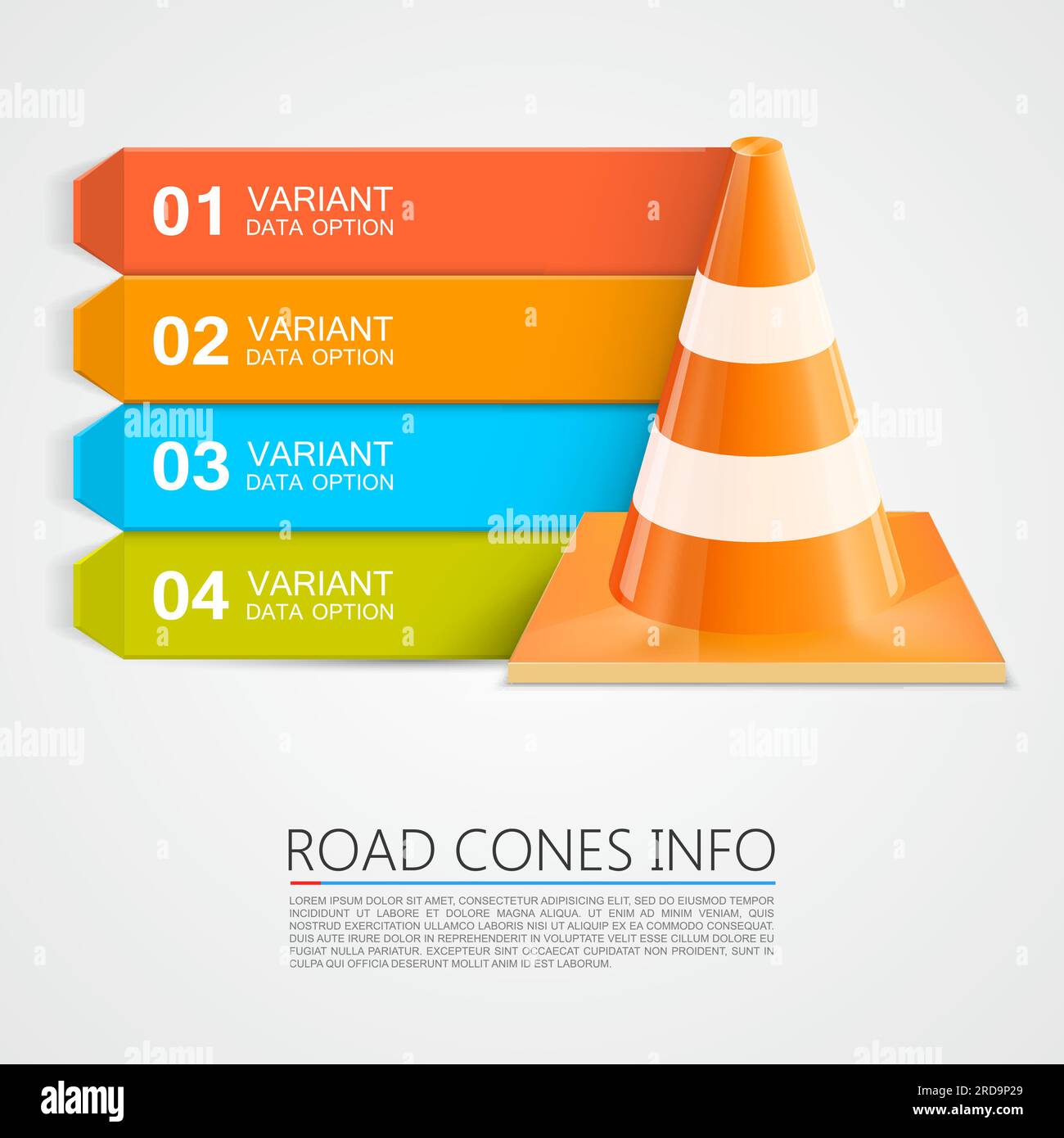 Traffic cones car Stock Vector Images - Alamy
