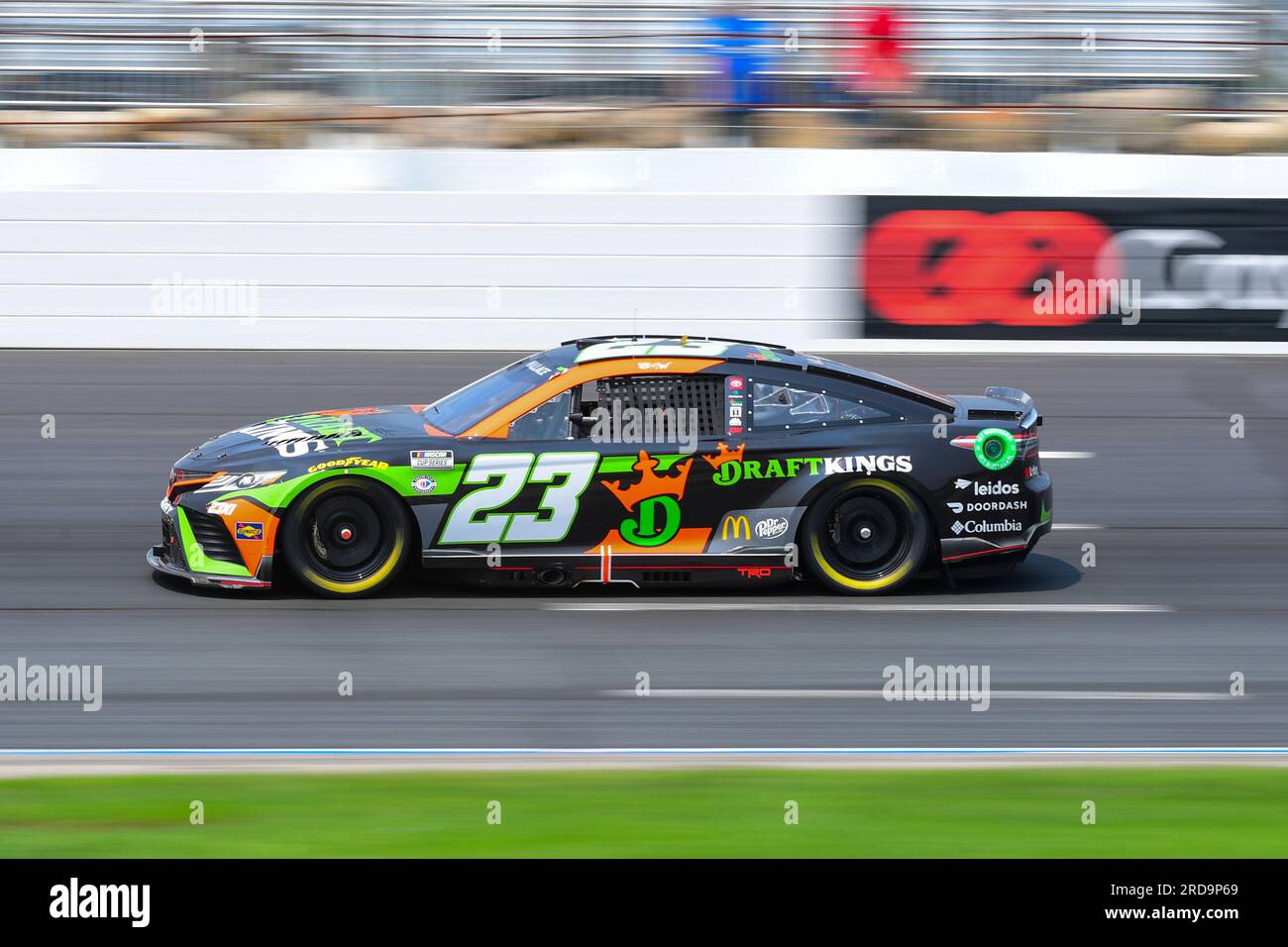 LOUDON, NH - JULY 17: Bubba Wallace (#23 23XI Racing Draft Kings Toyota ...