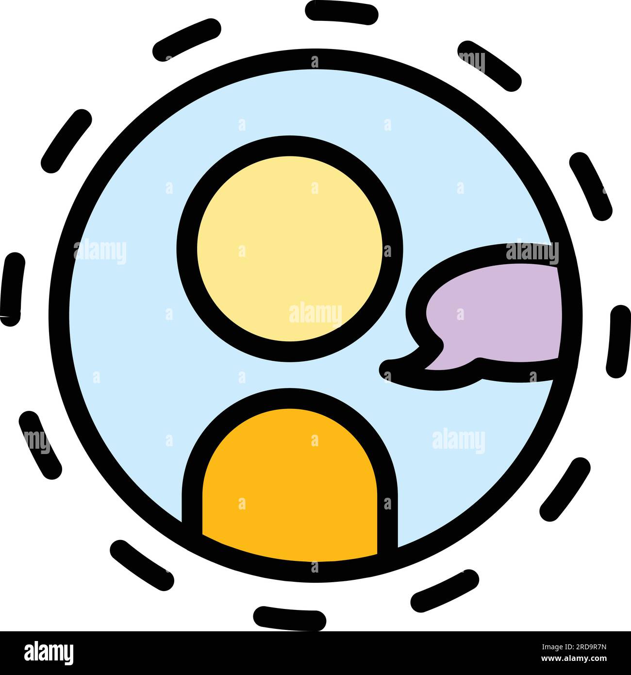 Avoid interaction with people Stock Vector Images - Alamy