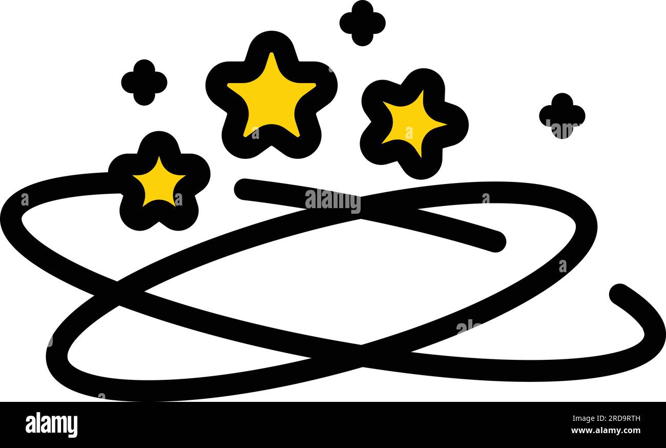 Dizzy Stars Around Head Png
