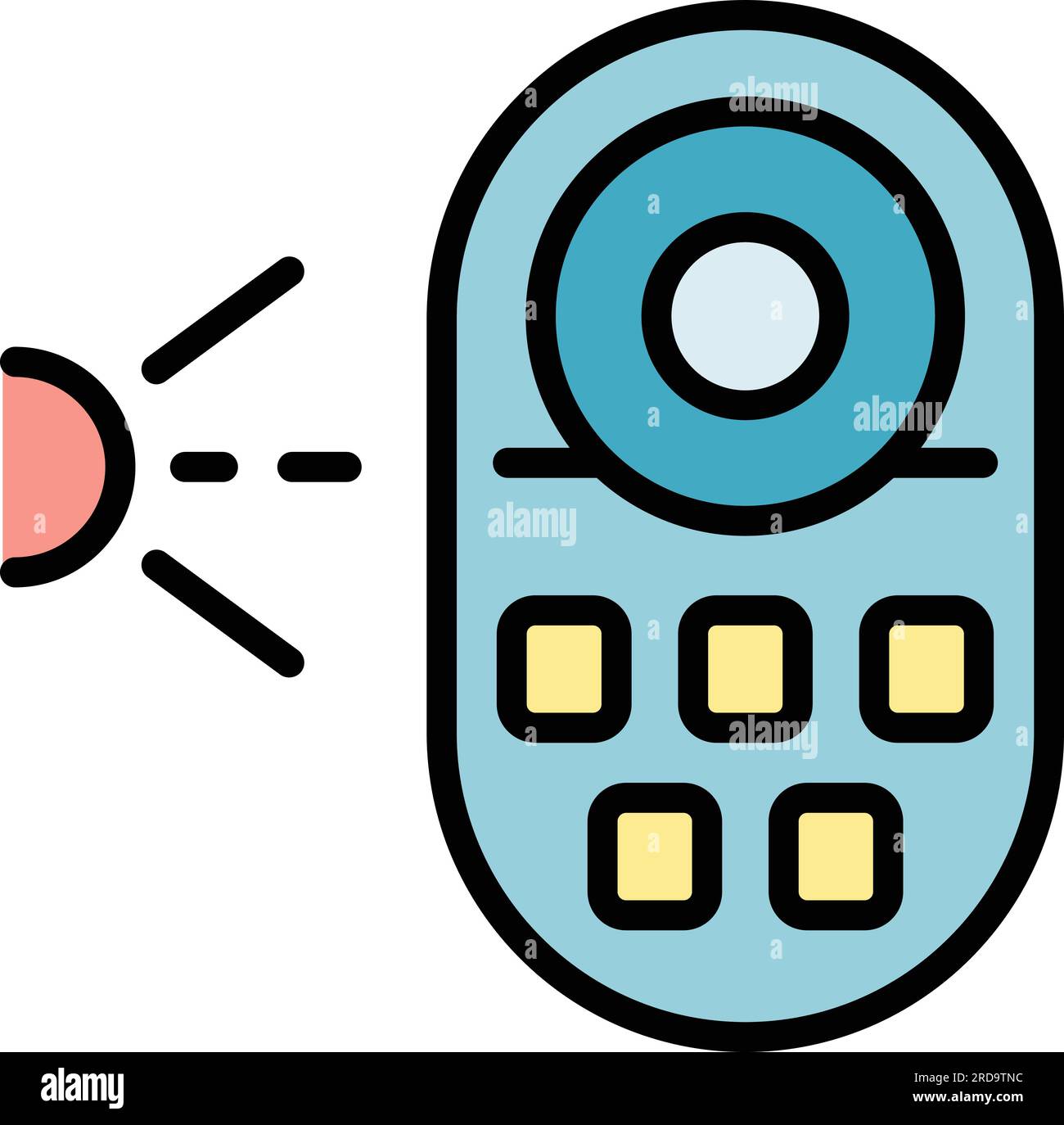 Chemical splash icon outline vector. Clean spray. Gas haze color flat ...