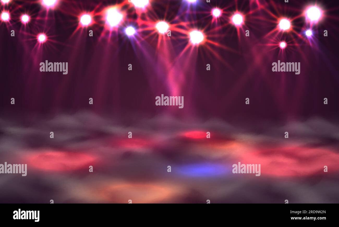 Dance floor lights Stock Vector Images - Alamy