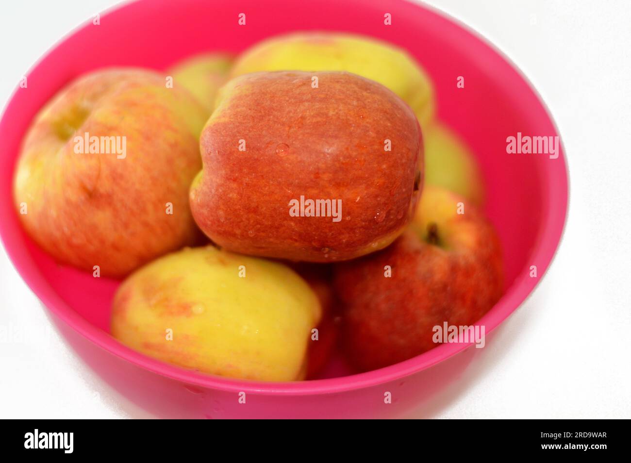 Bowl full of Egyptian fresh Apples, An apple is a round, edible fruit ...