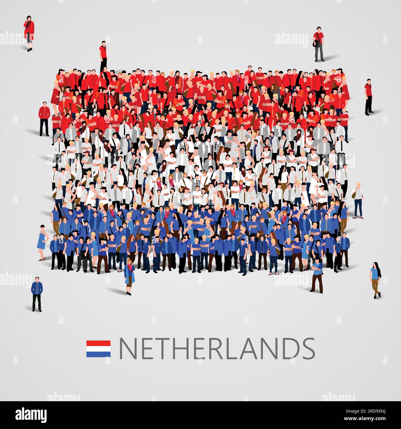 Voting in the netherlands Stock Vector Images - Alamy