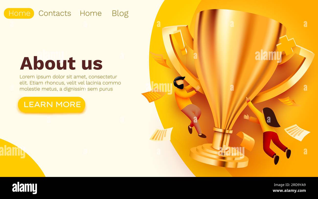 Flying cup competition Stock Vector Images - Alamy