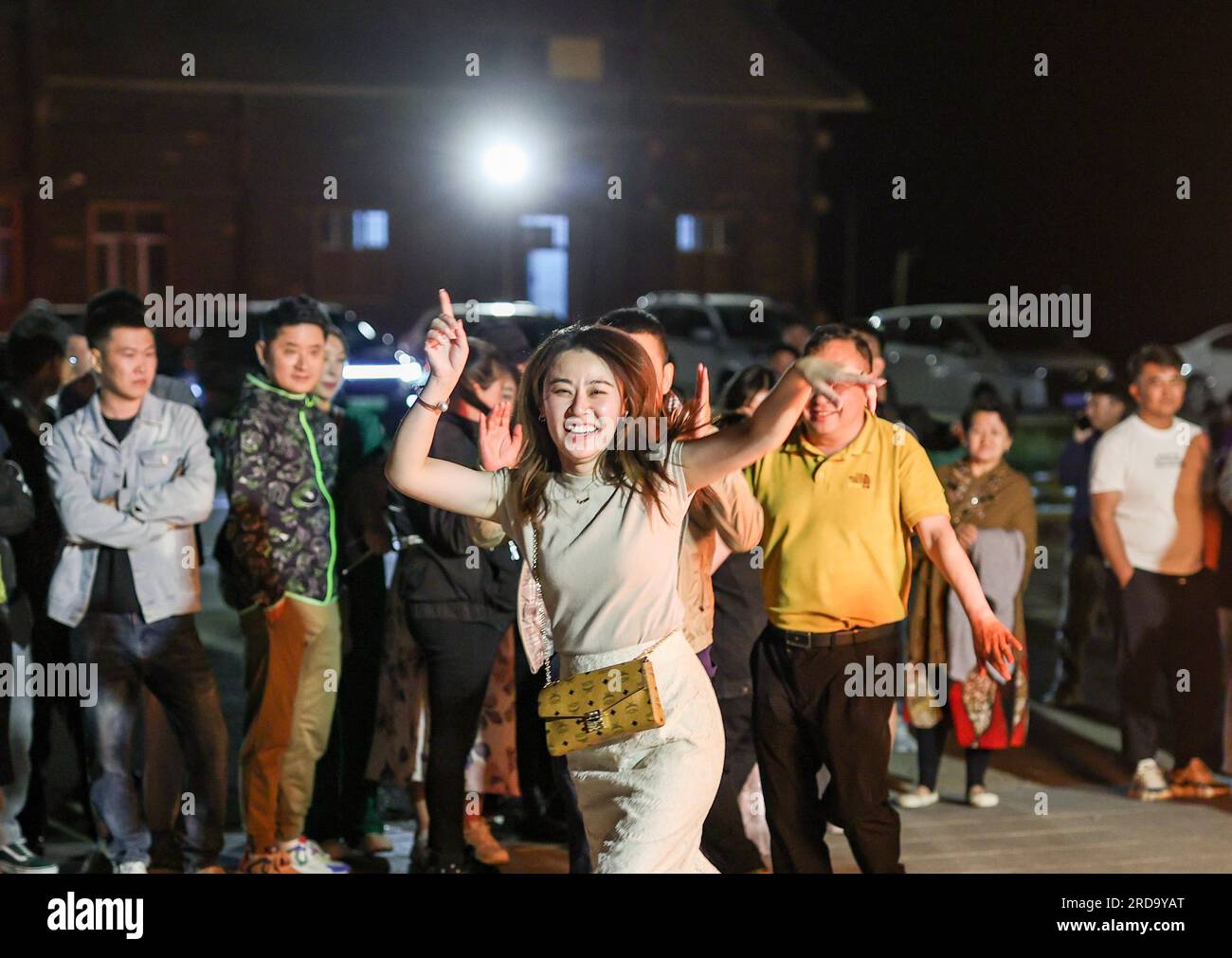 **CHINESE MAINLAND, HONG KONG, MACAU AND TAIWAN OUT** Local people and ...