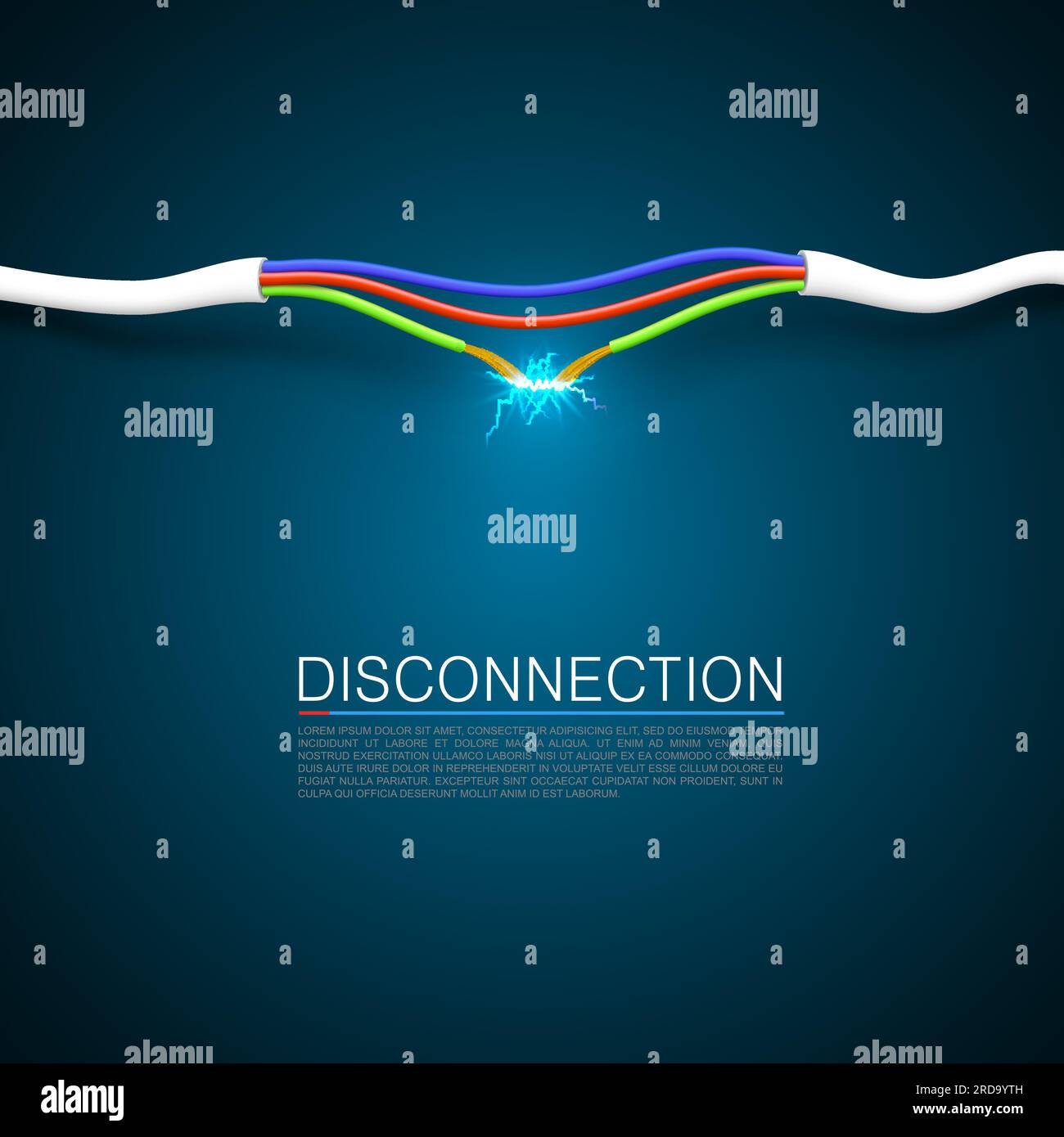 Three phase connection Stock Vector Images - Alamy
