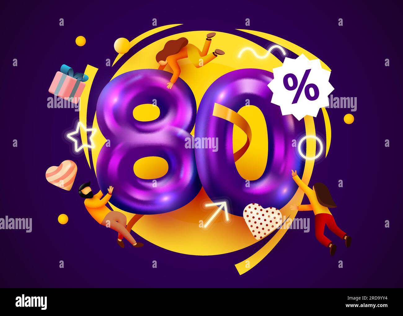 Woman 80 Stock Vector Images - Alamy
