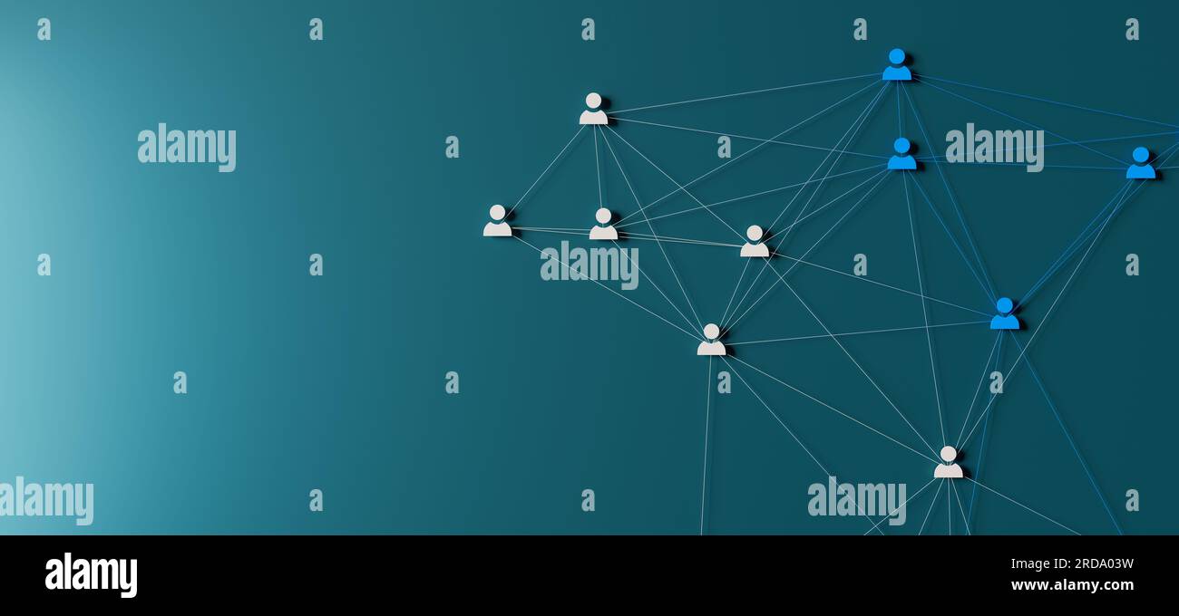 A concept that expresses the hyper-connected society of modern society ...