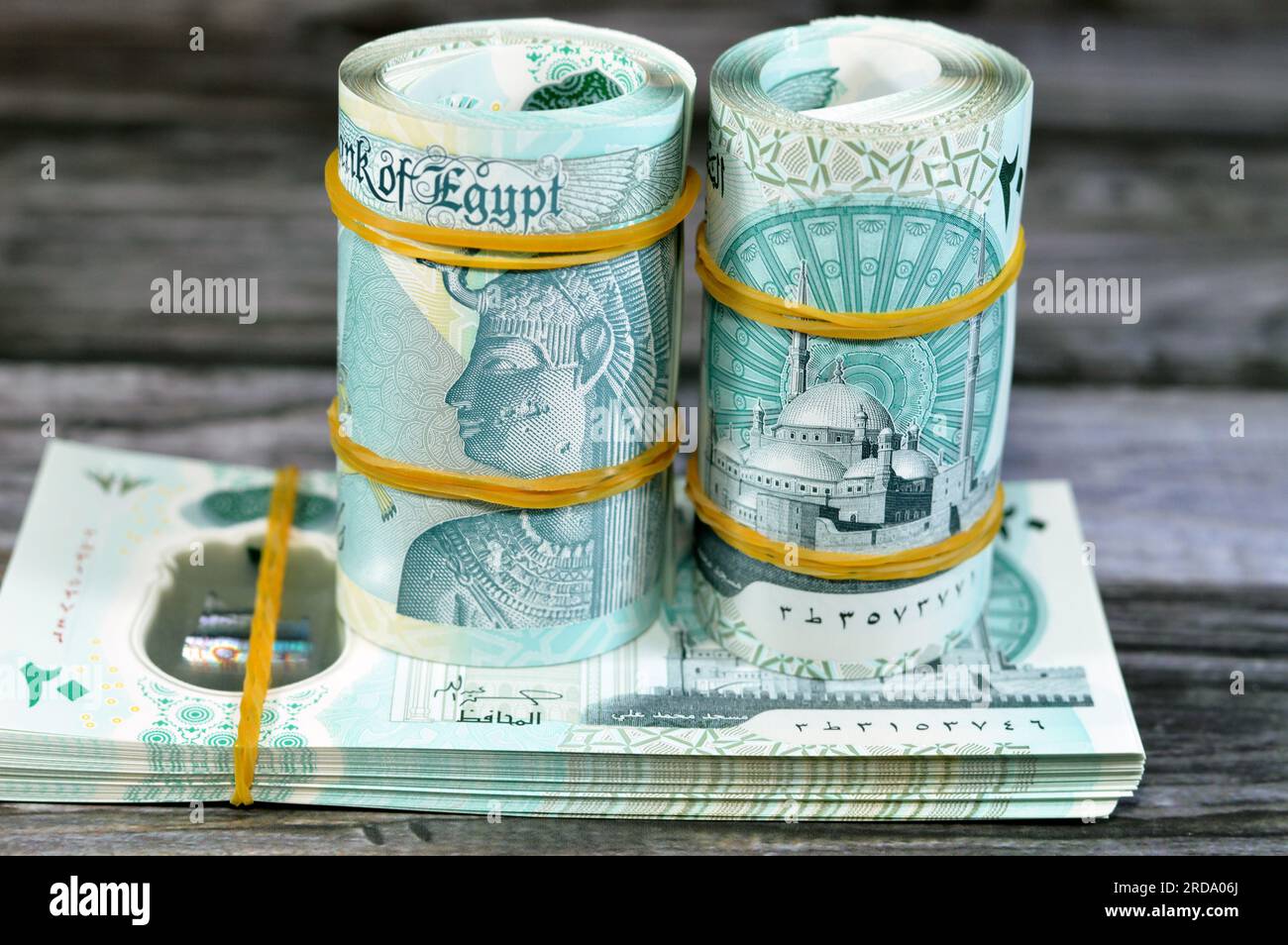 new Egyptian 20 EGP LE twenty polymer pounds cash money banknote bill ...
