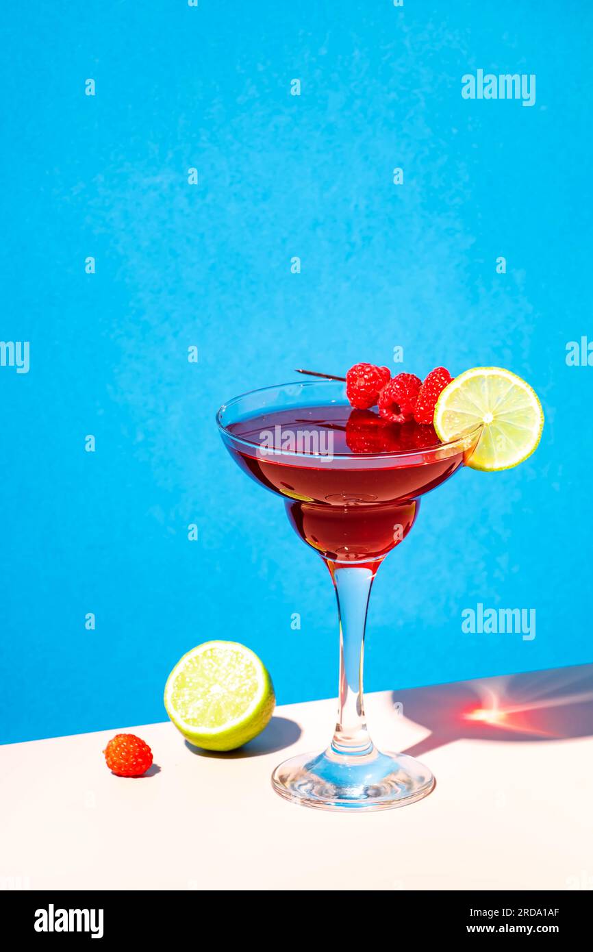 La Bomba Daiquiri alcoholic cocktail drink with white rum, lime juice ...