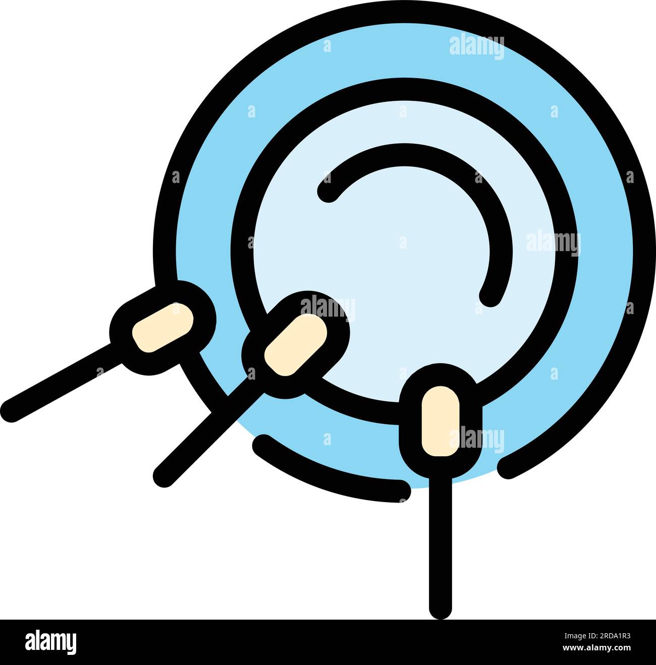 Vitro reproduction icon outline vector. Fertility test. Artificial ...