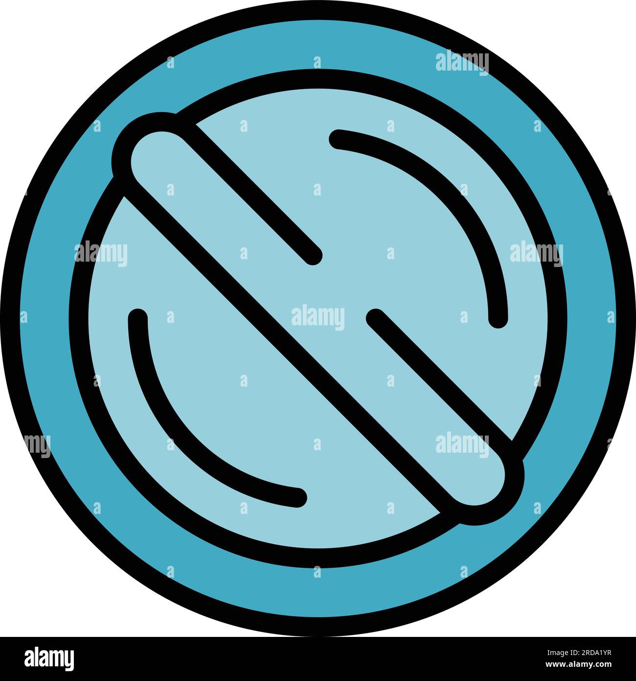 Stop Theft Icon Outline Vector Fraud Secure Cyber Key Color Flat Stock Vector Image And Art Alamy