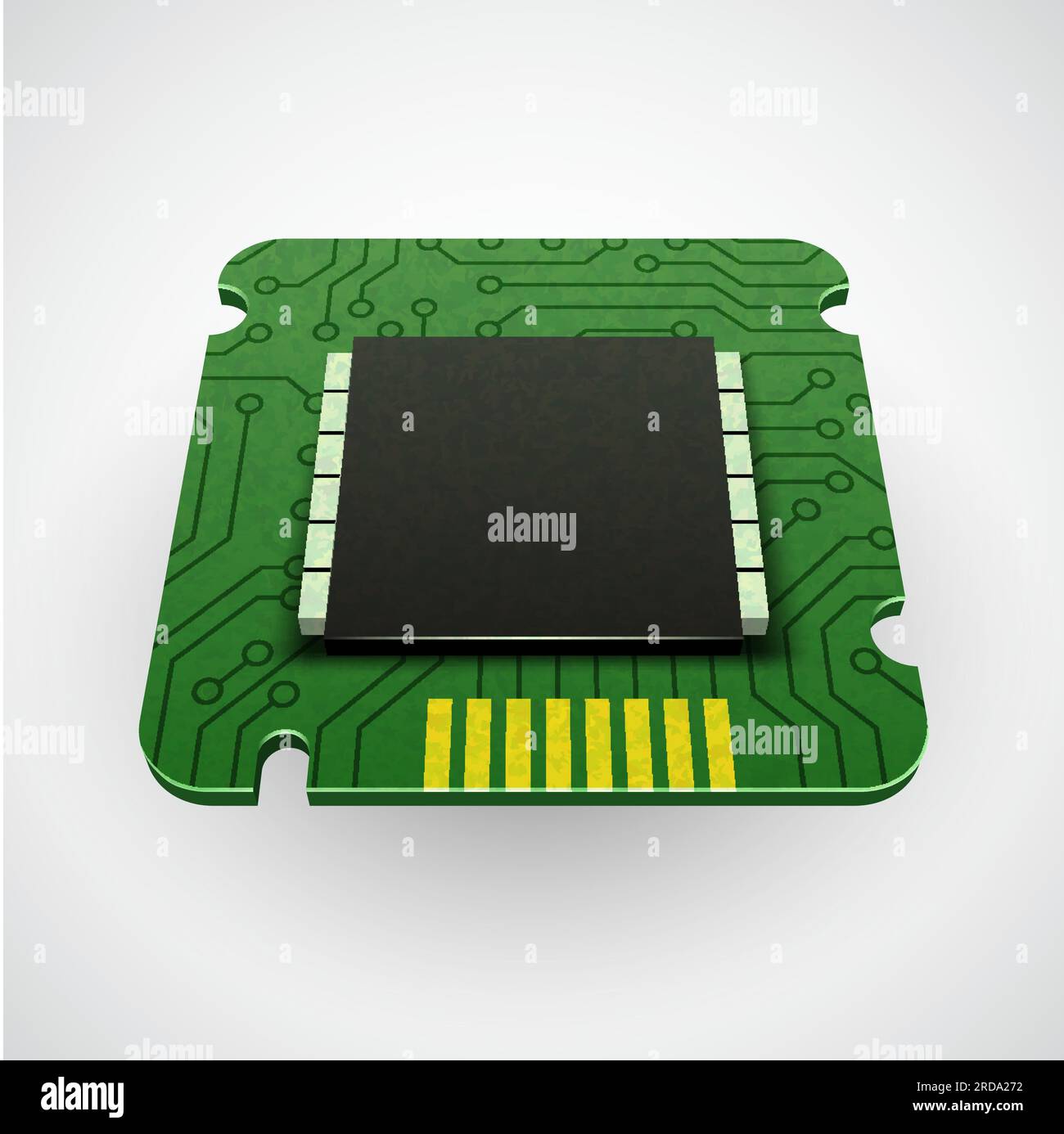 Computer internal component Stock Vector Images - Alamy
