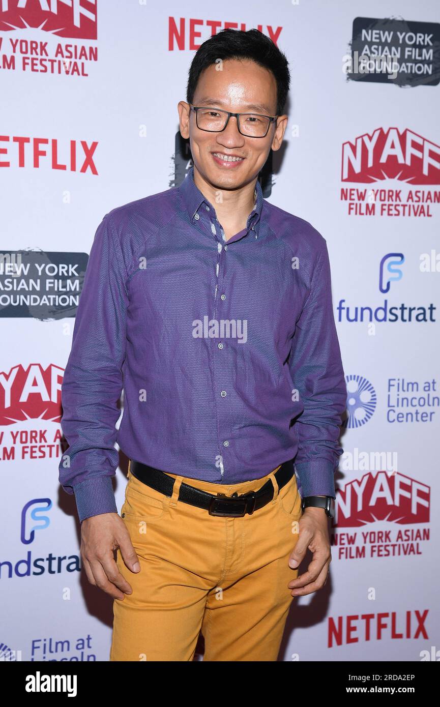 New York, USA. 19th July, 2023. Raymond Zhou walks the red carpet at ...