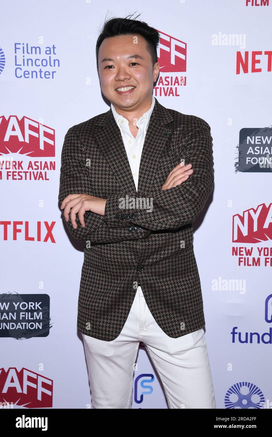New York, USA. 19th July, 2023. Jundong John Liu, Asian Answer Alliance ...