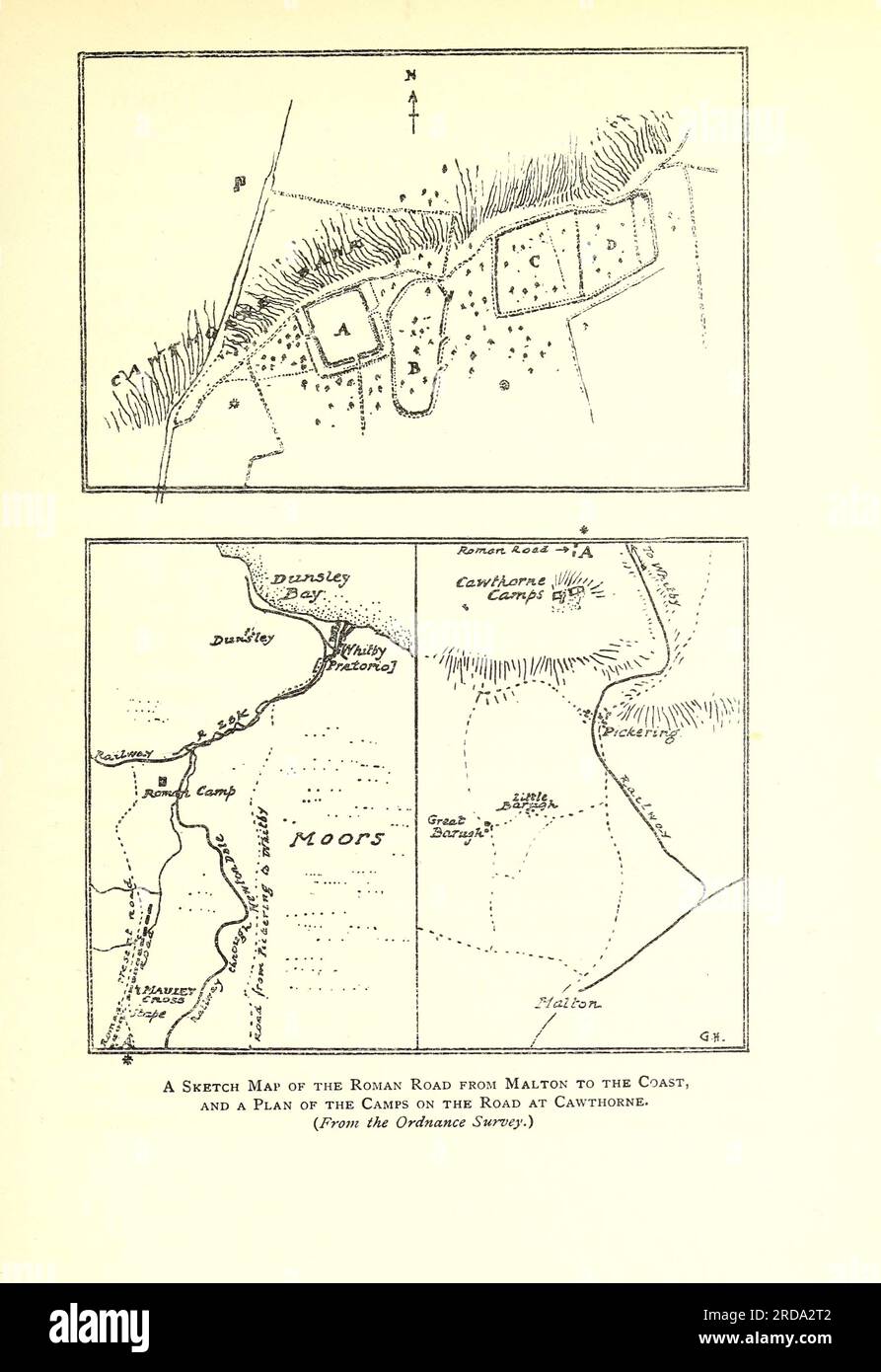 Victorian town map hi-res stock photography and images - Alamy