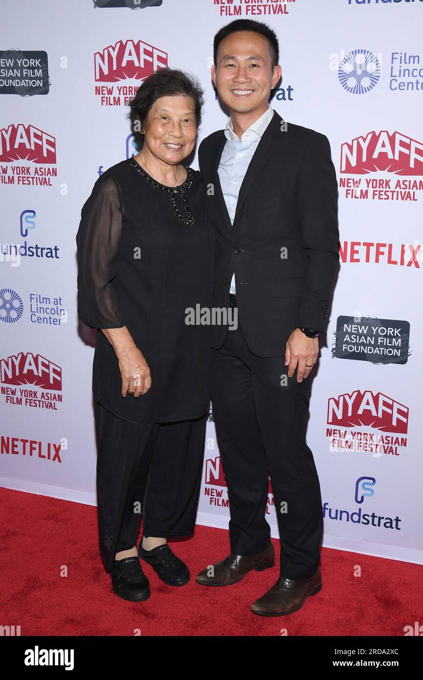 New York, USA. 19th July, 2023. (L-R) Bi-ying Tsang and Kai-Yan Lee ...