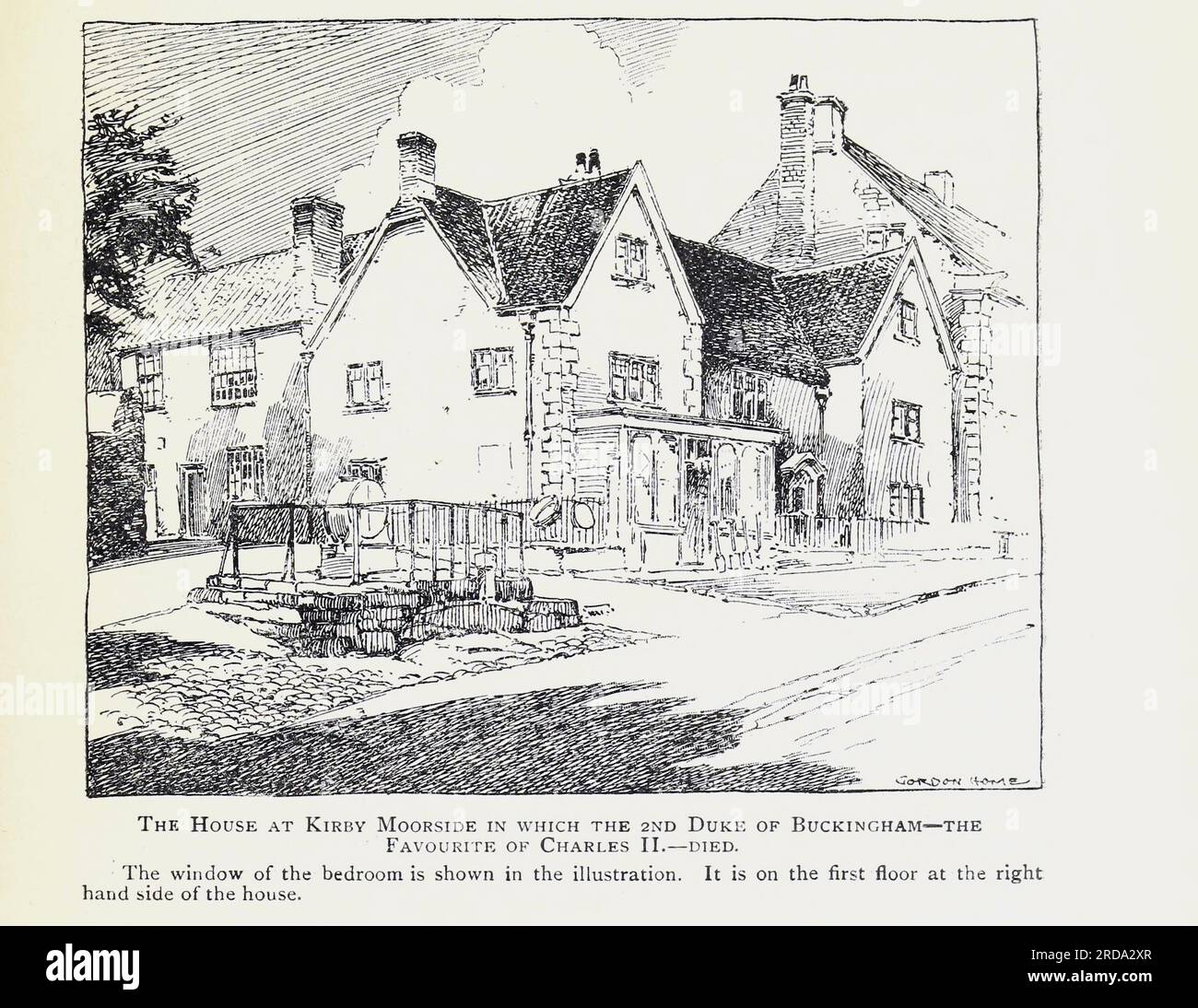 Tudor house drawing hi-res stock photography and images - Alamy