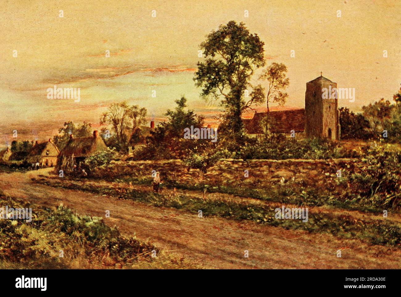 Sulgrave Church And Village by Daniel Sherrin from the book ' In ...
