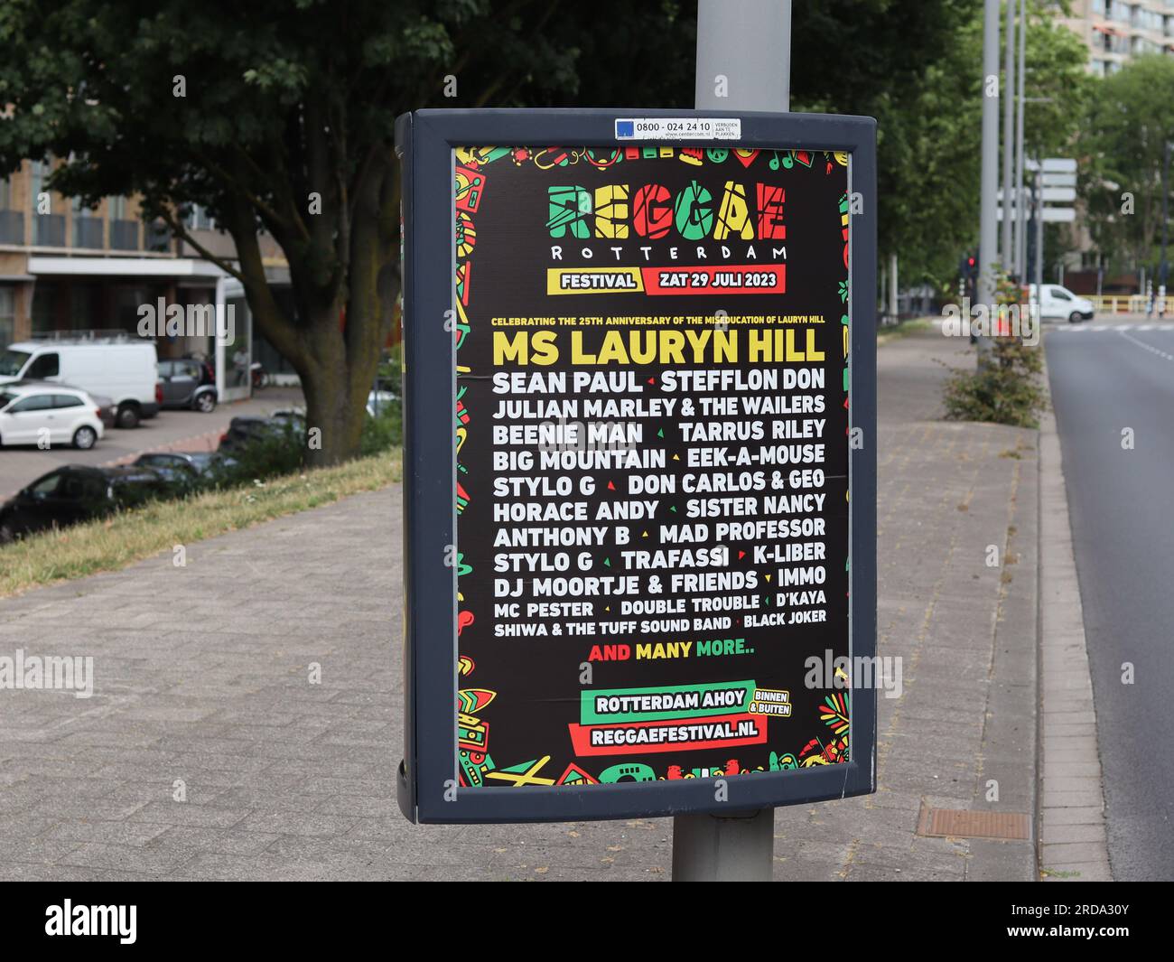 Advertising Sign in Rotterdam, The Netherlands Stock Photo - Alamy