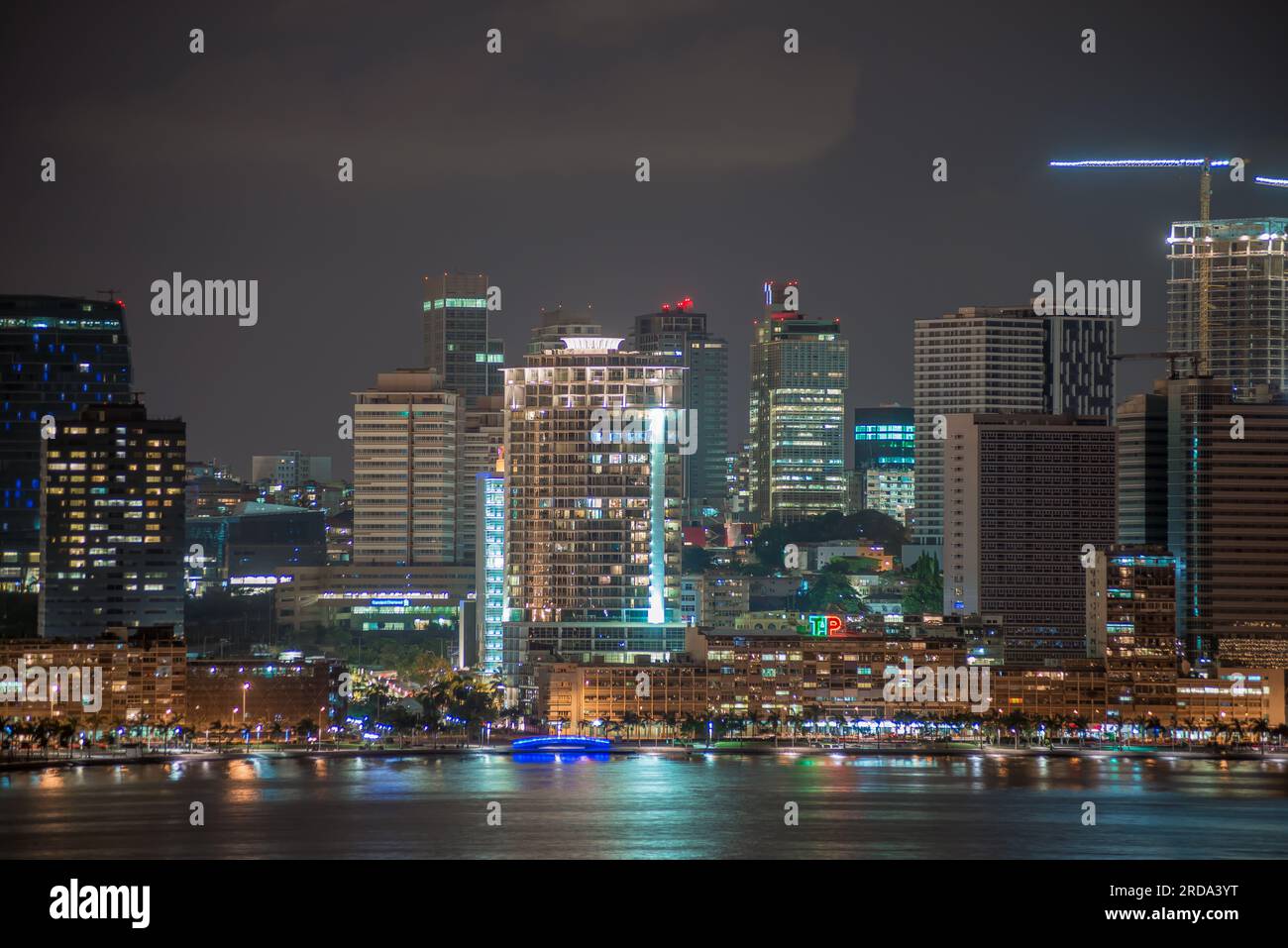 Luanda skyline night hi-res stock photography and images - Alamy