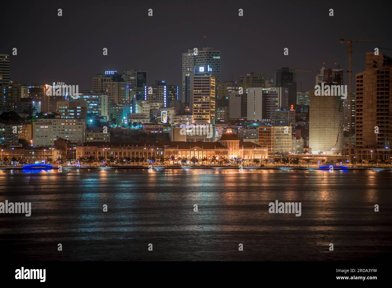 Luanda skyline night hi-res stock photography and images - Alamy