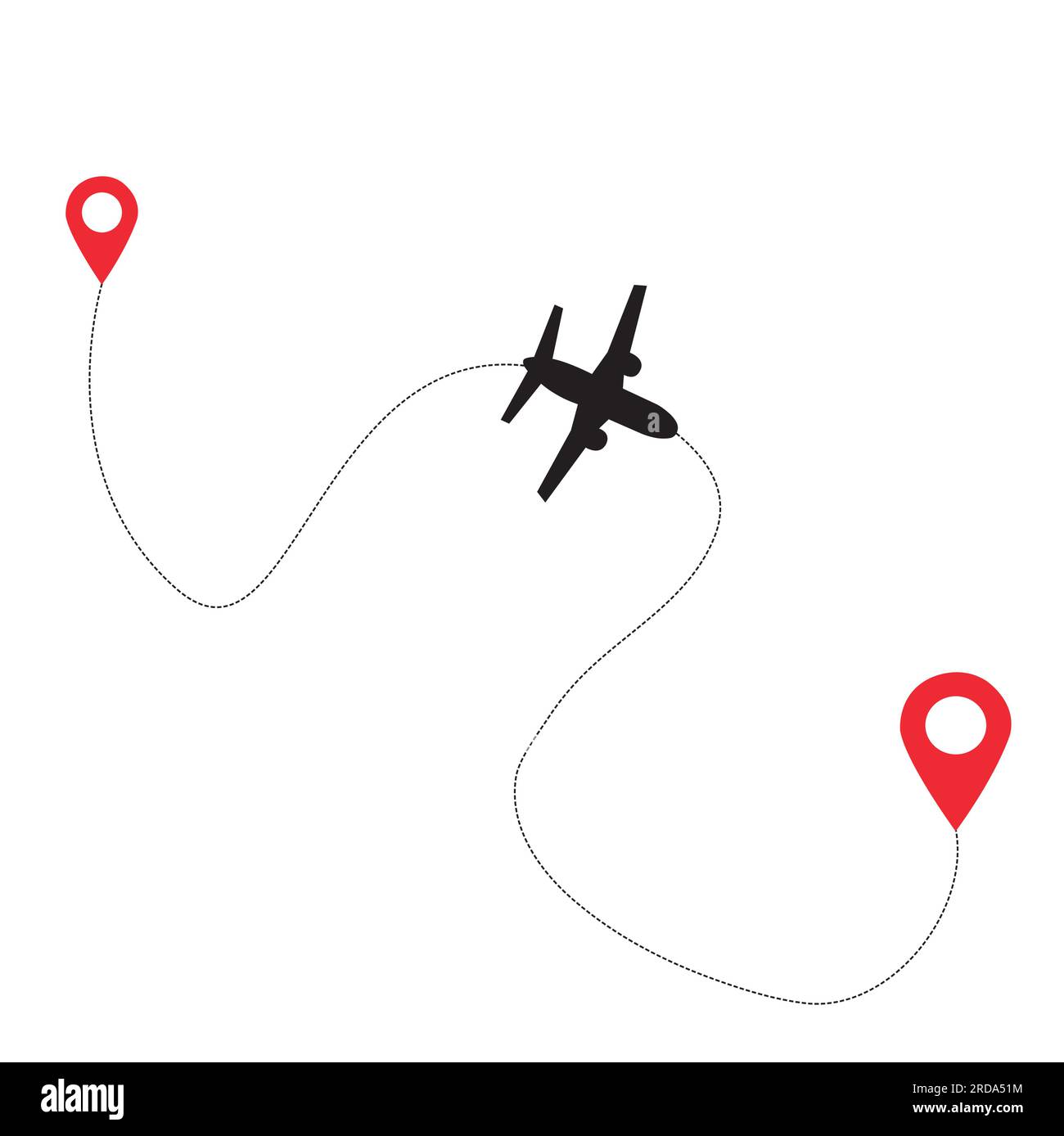 Flight tracking map hi-res stock photography and images - Alamy
