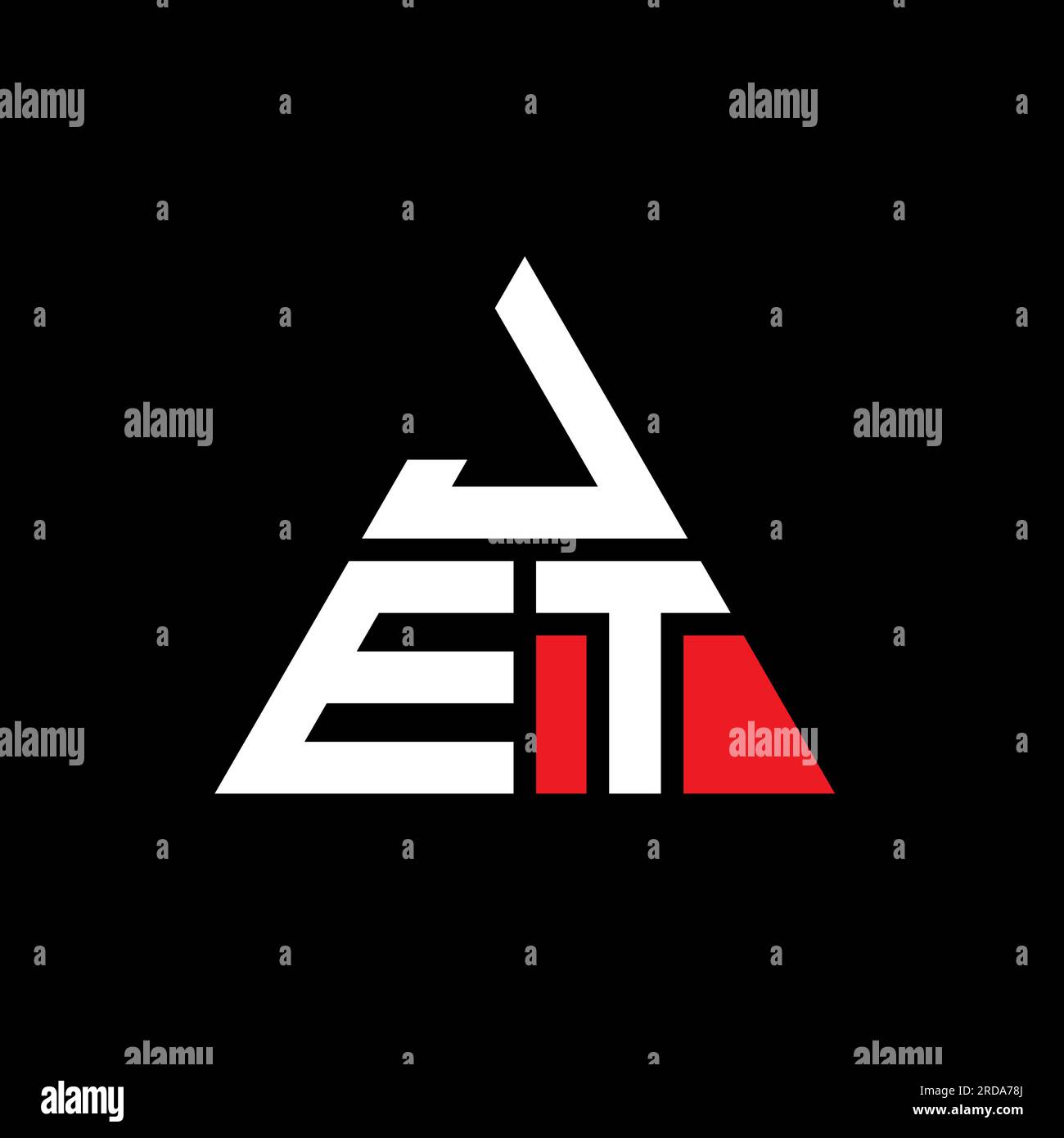 Jet triangular Stock Vector Images - Alamy