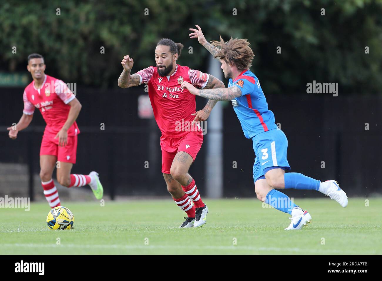 Elliott Johnson of Dagenham during Hornchurch vs Dagenham & Redbridge ...