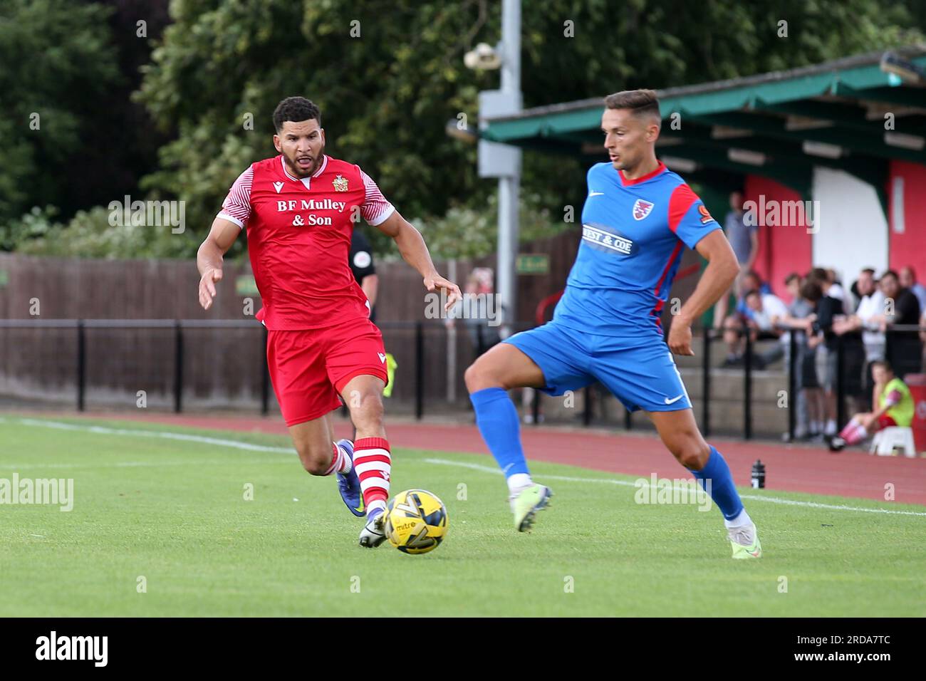 Josh Hare of Dagenham during Hornchurch vs Dagenham & Redbridge ...